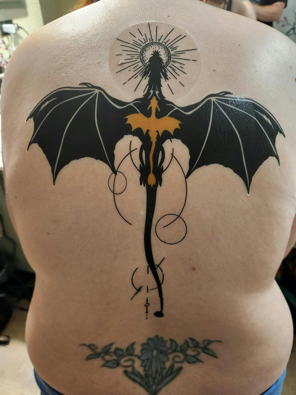 Violet Sorrengail Dragon Relic Temporary Tattoo – The Bean Workshop