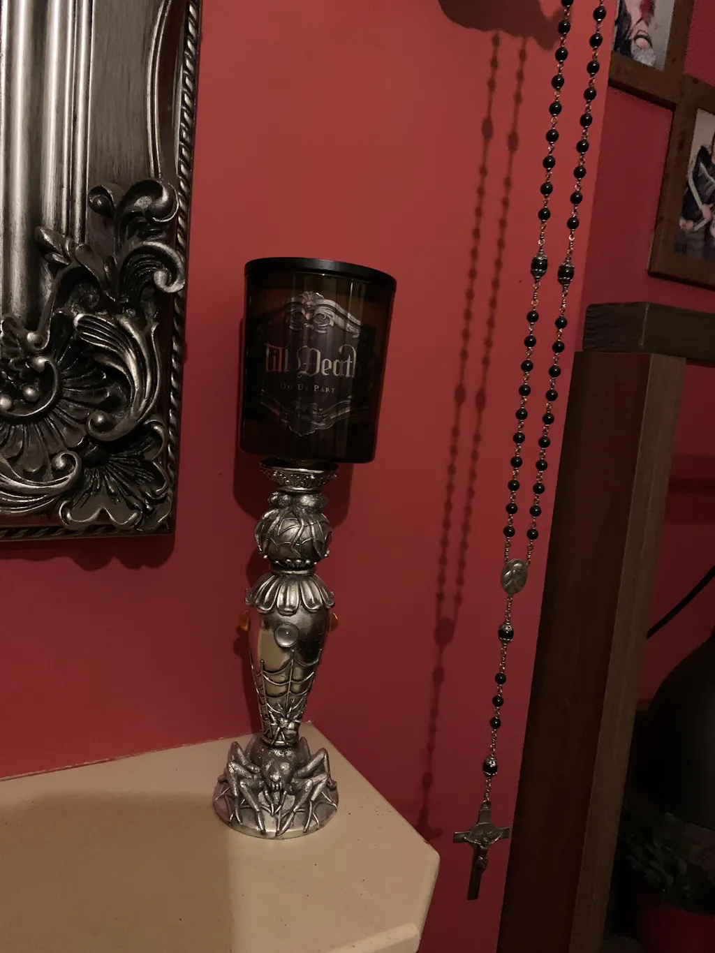 Till Death Jar Candle – The Blackened Teeth Ltd