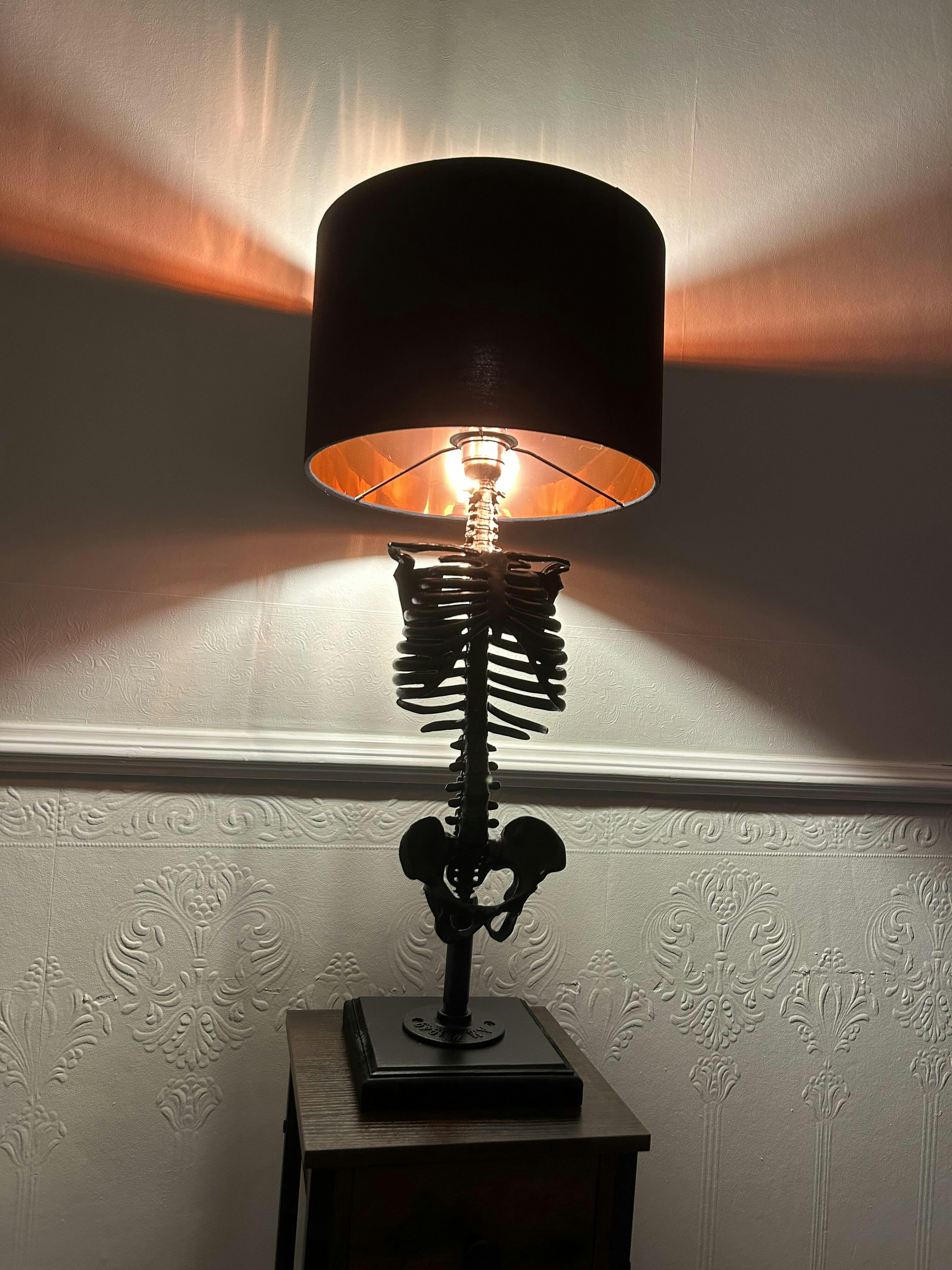The Skeleton Lamp by The Blackened Teeth – The Blackened Teeth Ltd
