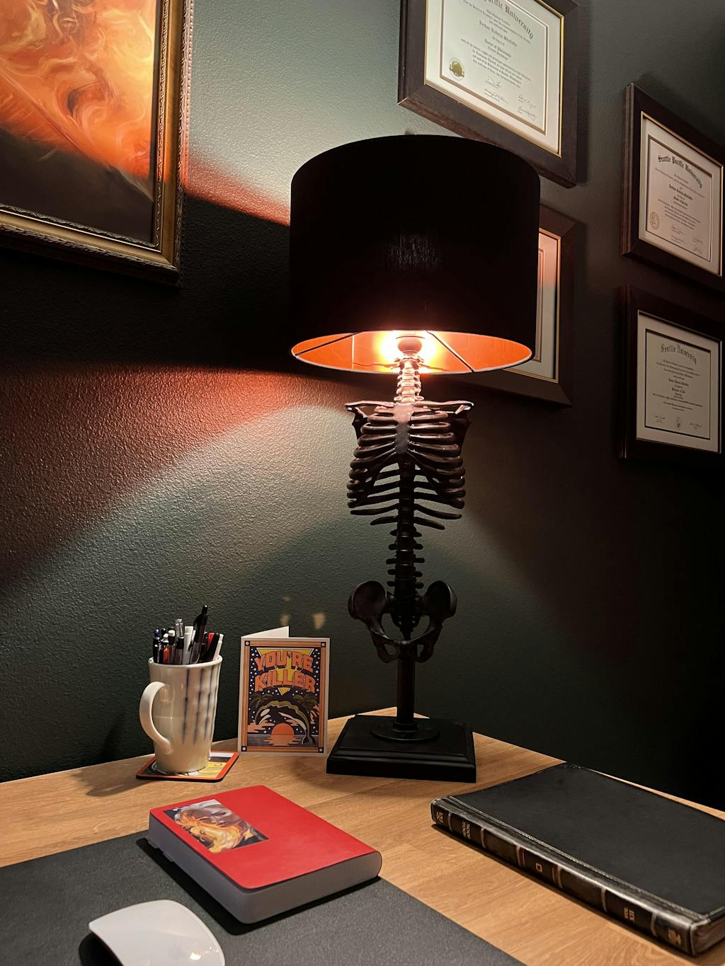 The Skeleton Lamp by The Blackened Teeth – The Blackened Teeth Ltd