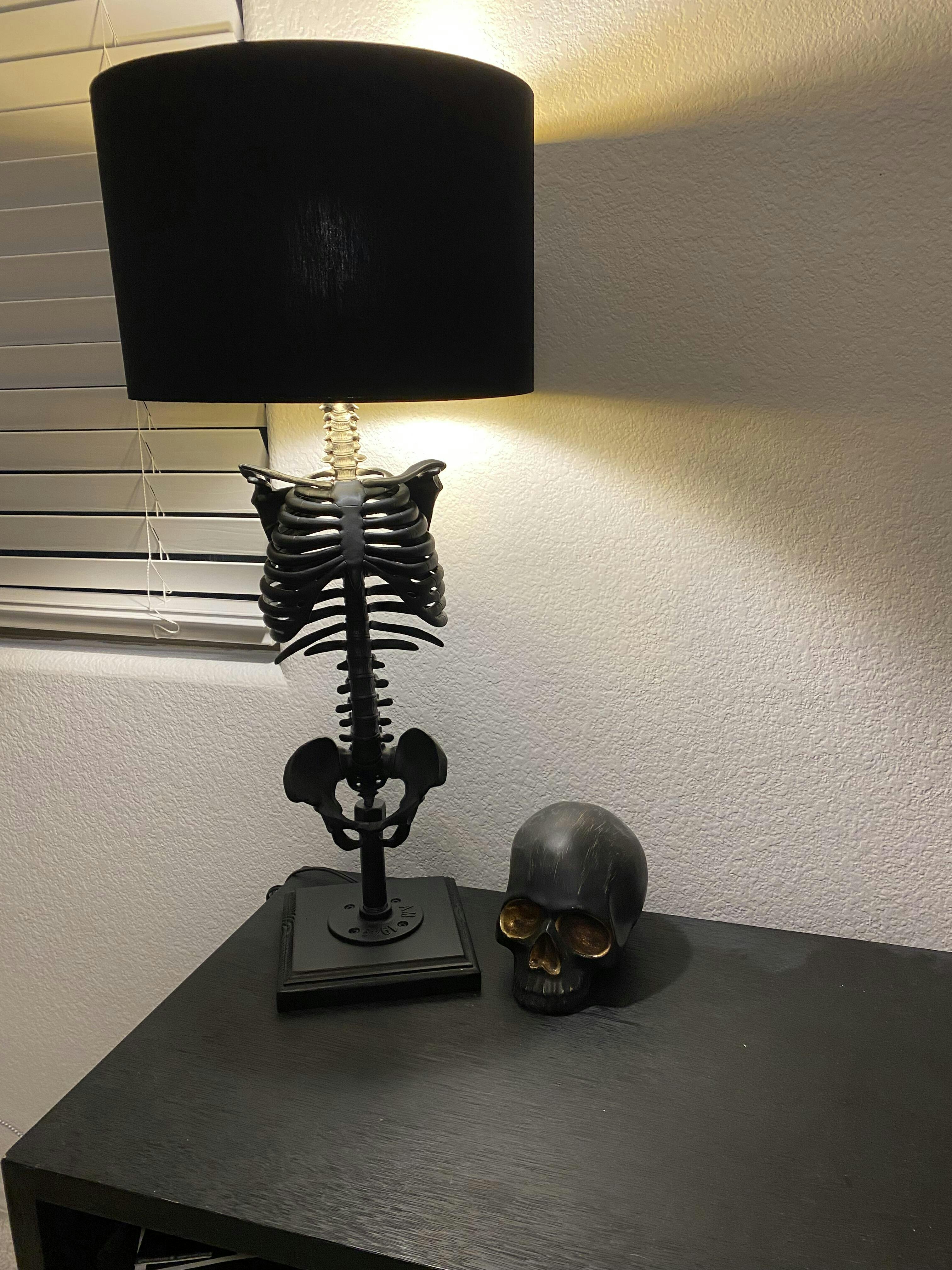 The Skeleton Lamp by The Blackened Teeth – The Blackened Teeth Ltd