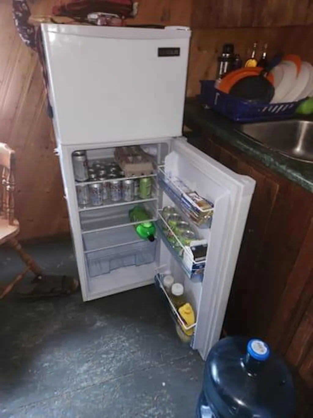 6 Cu/Ft Solar DC Fridge with Freezer – Off-Grid Ready — The Cabin Depot