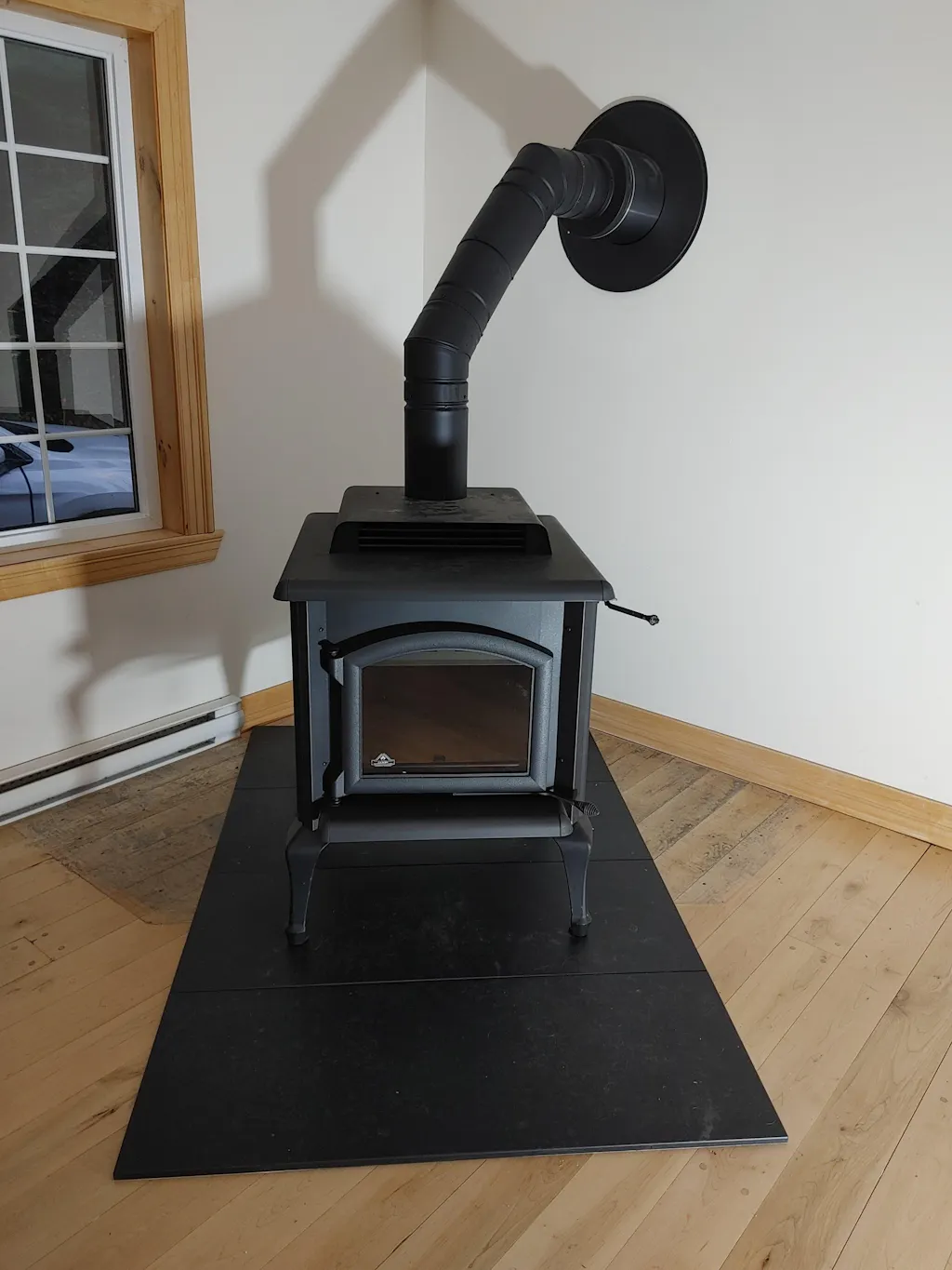 SBI Steel Hearth Pad - Black — The Cabin Depot