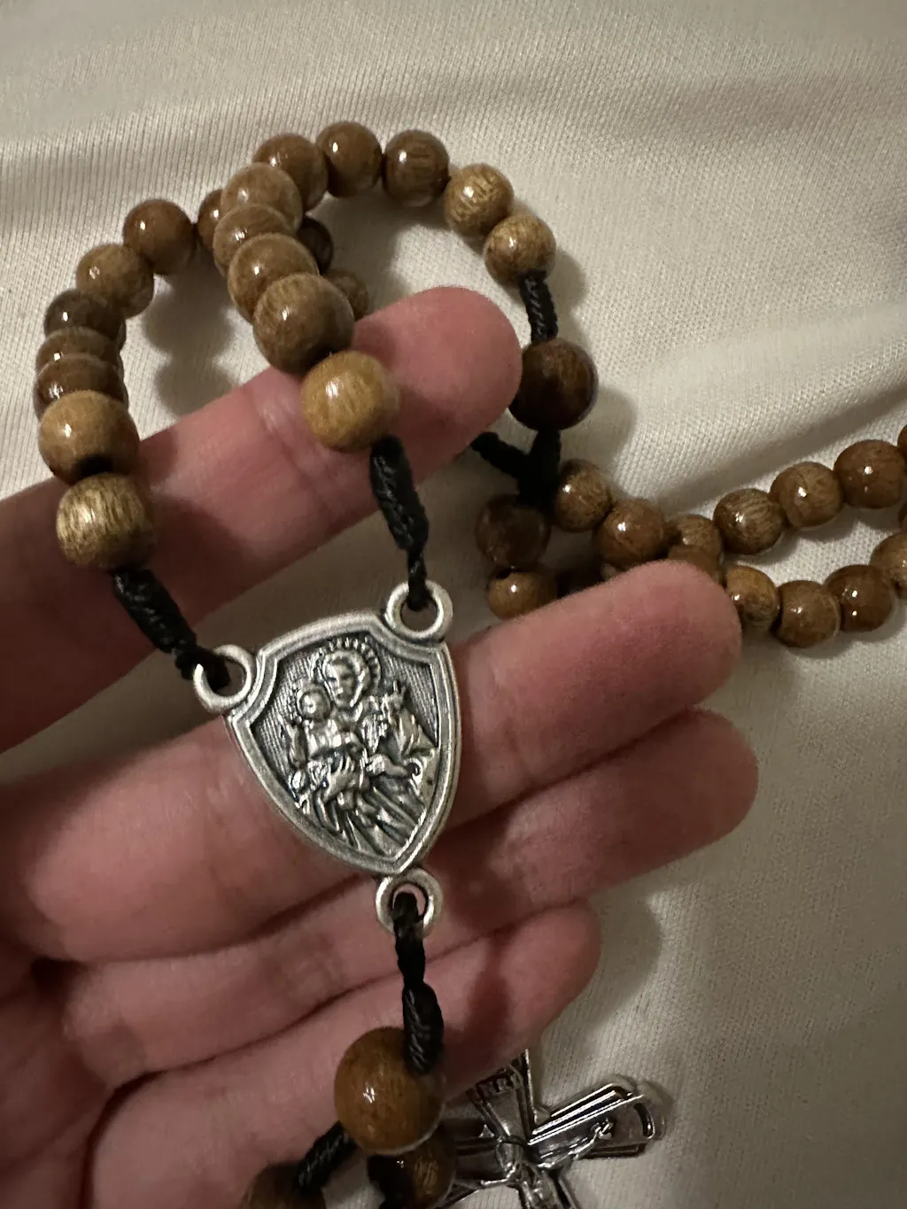 Handmade Wooden Rosary - Joseph's Armor