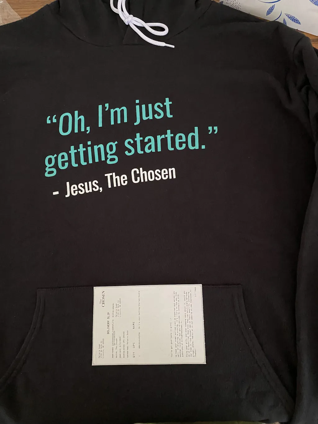 Oh I'm Just Getting Started Hoodie