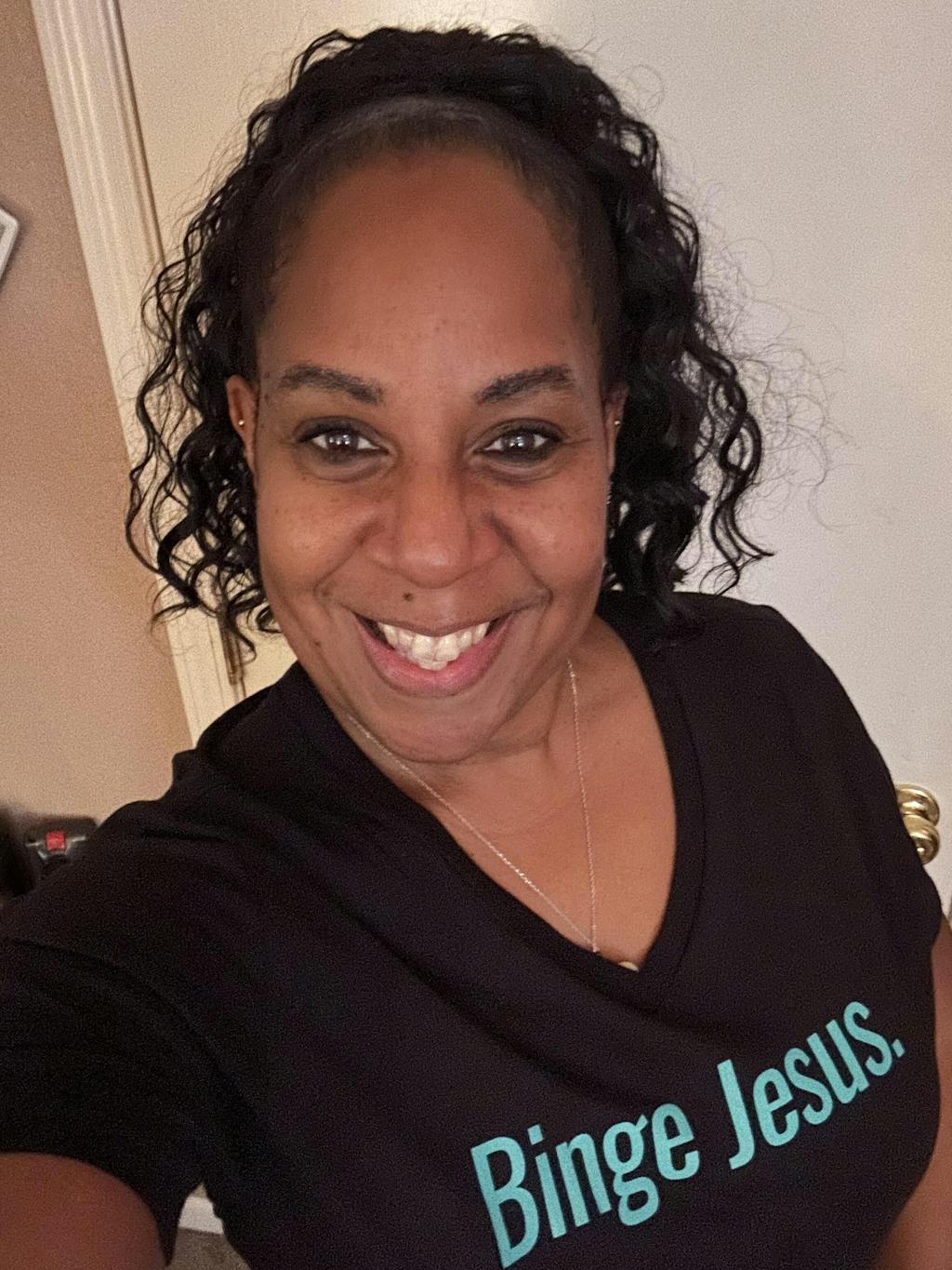 Binge Jesus T-Shirt Black