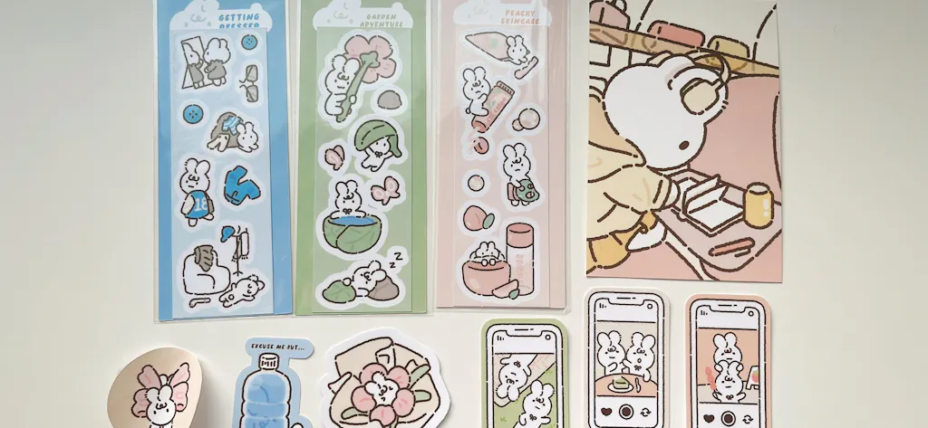 Mystery Sticker Bundle – The Chubby Bunny Brand