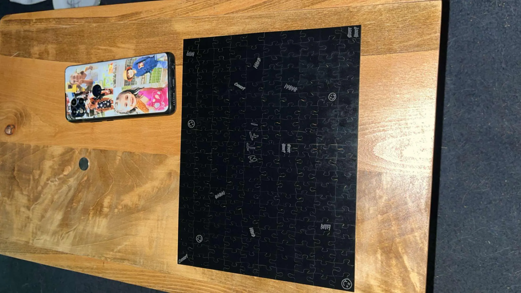 The Clearly Impossible Puzzle WTF Edition - Solid Black Puzzle