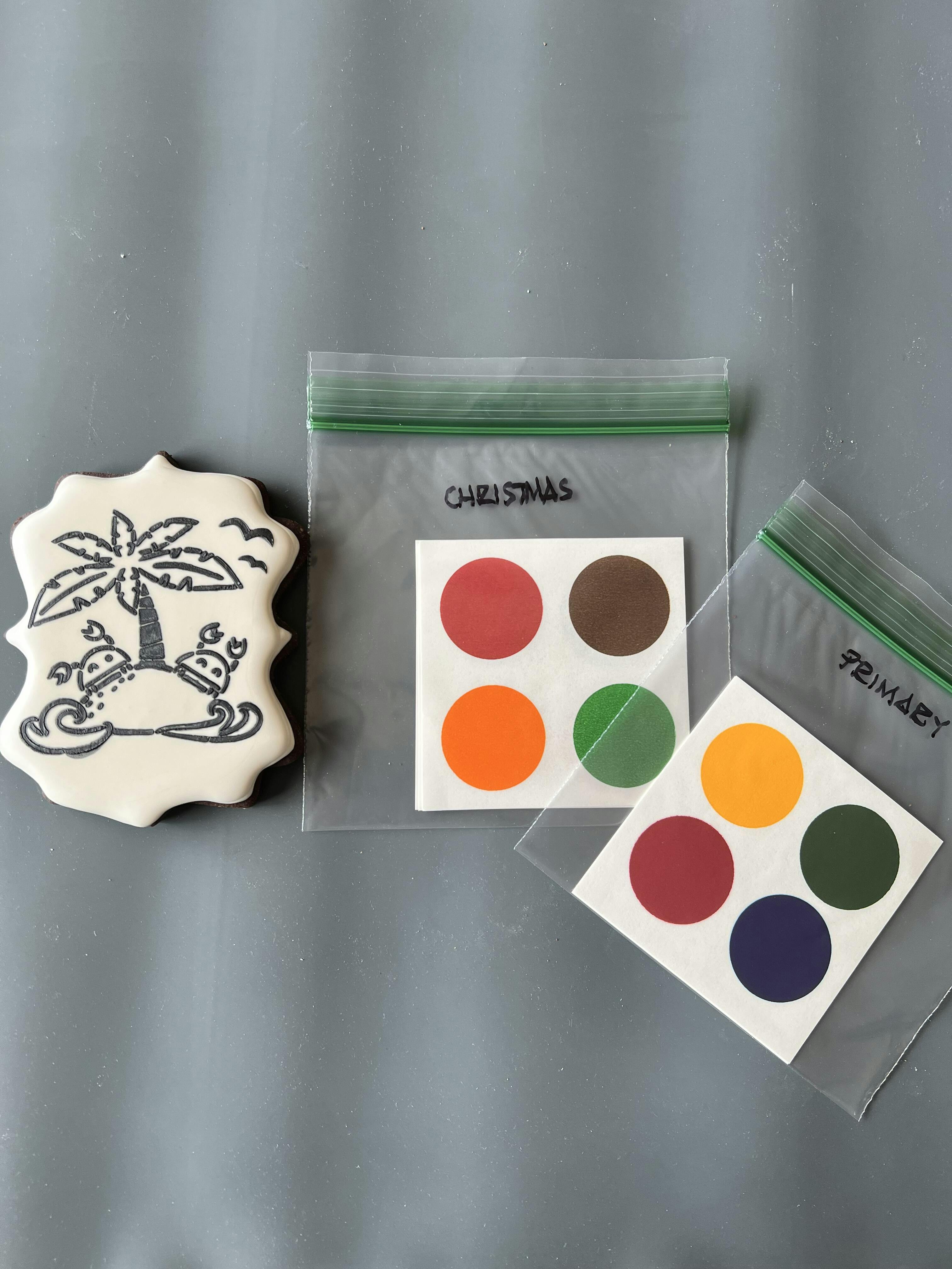 PYO Paint Palettes - Primary Colors — The Cookie Countess