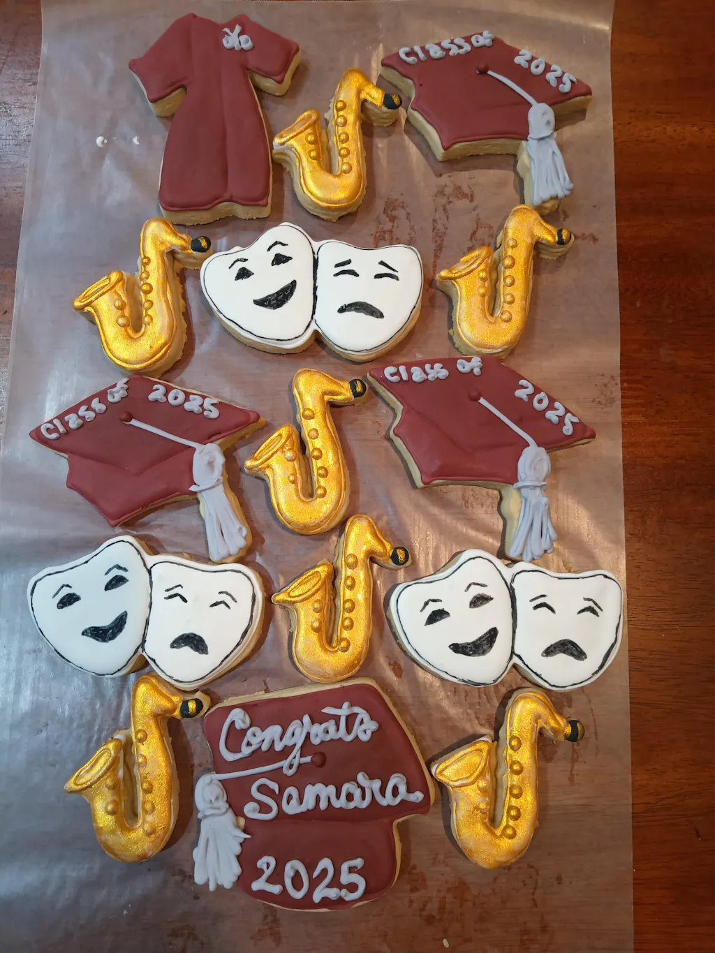Theater Masks Cookie Cutter — The Cookie Countess