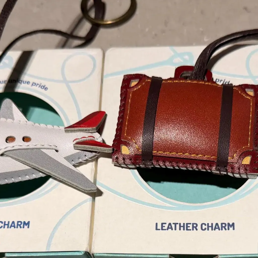 Leather Bag Charms & Key Chains | Signature Collection