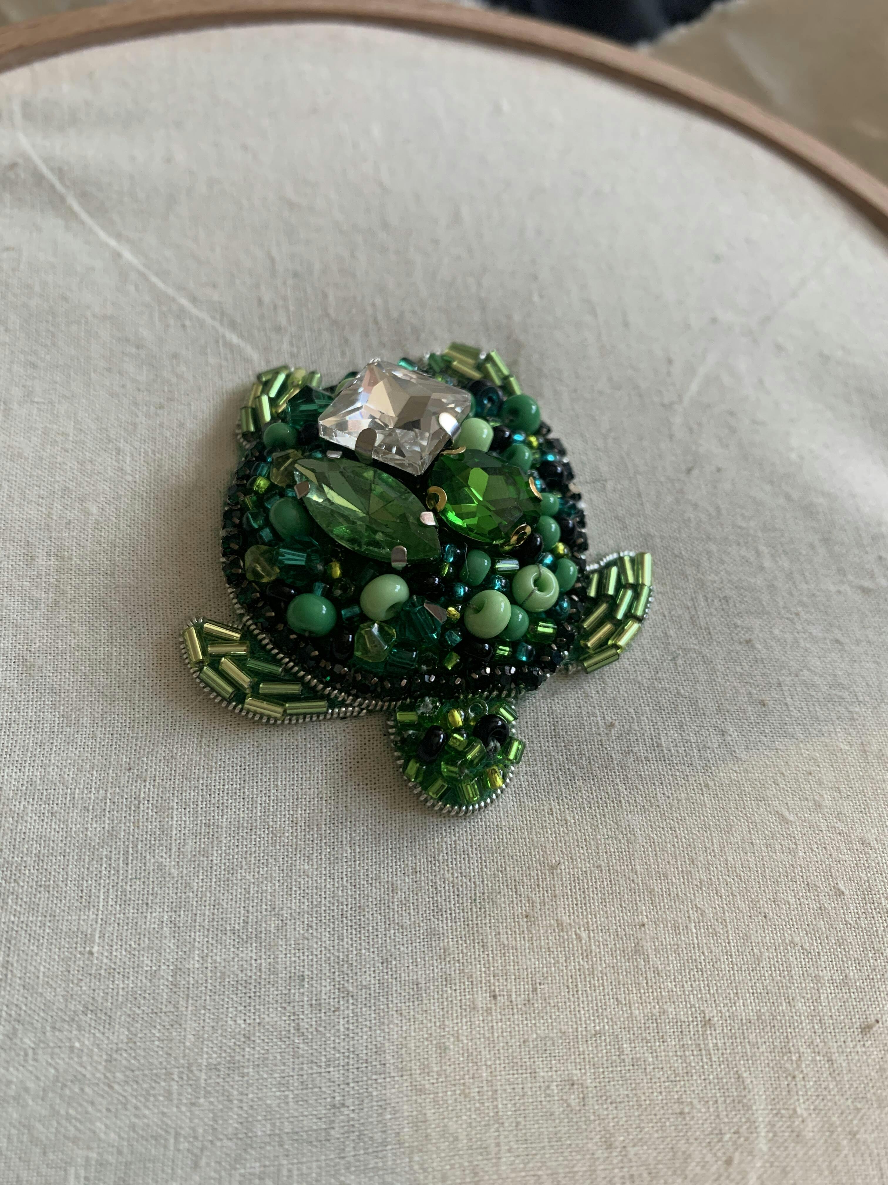 Adopt a Turtle Embroidery Kit for Beginners - The Crafty Heart