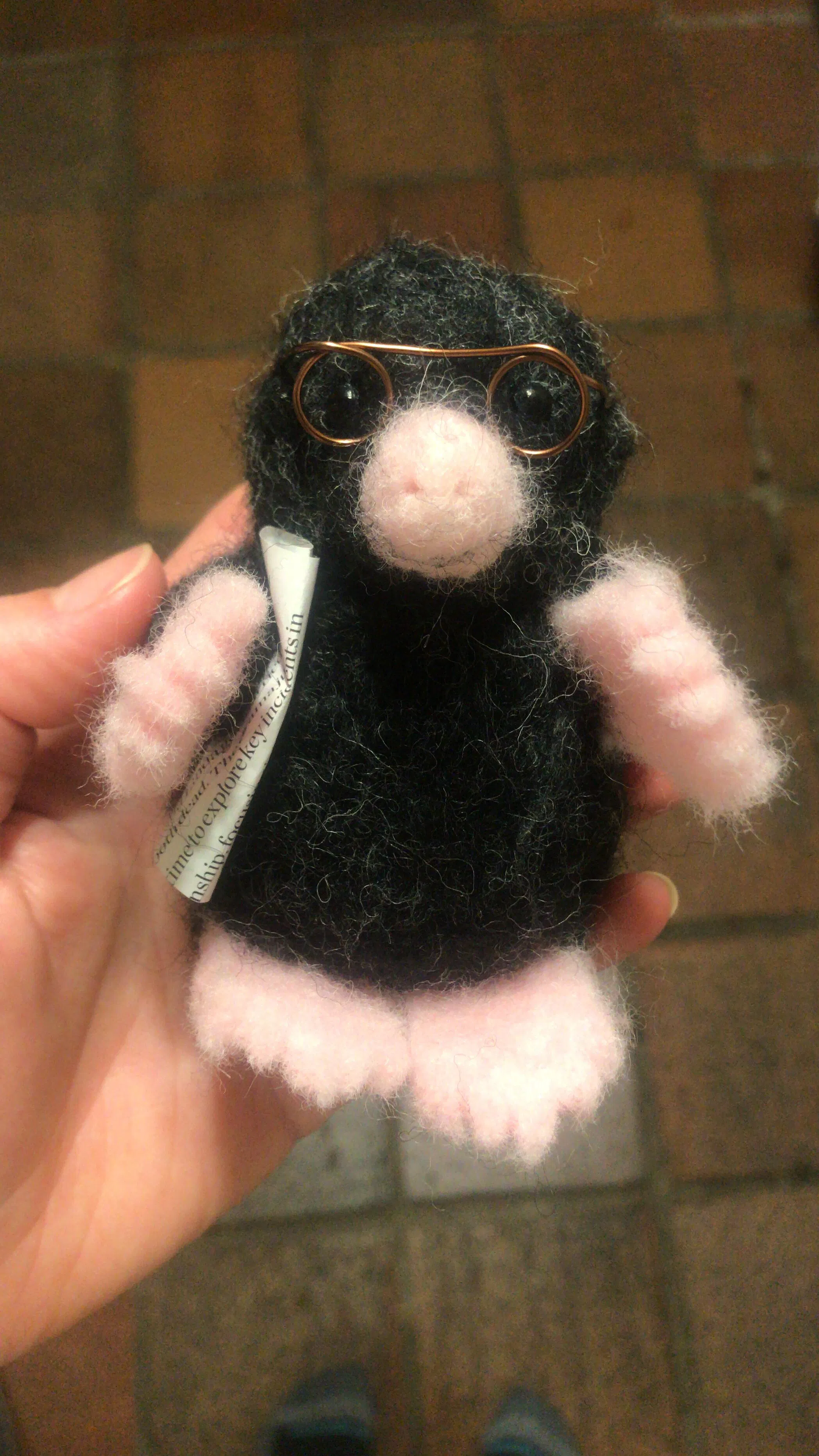 Mr Mole Needle Felting Craft Kit | The Crafty Kit Company