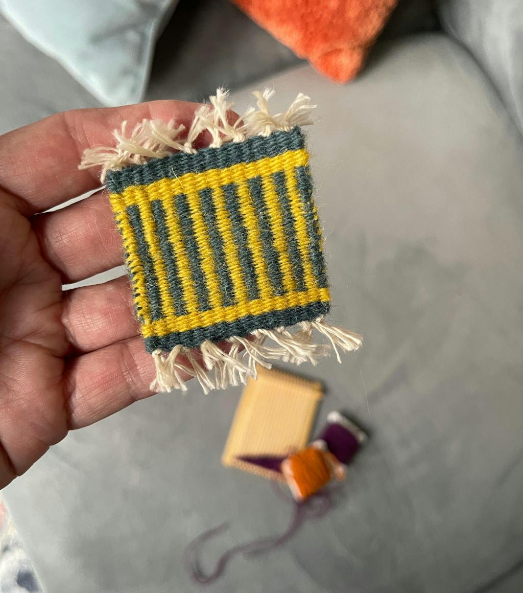 Tiny Wood Loom - The Creativity Patch - Lucy Jennings