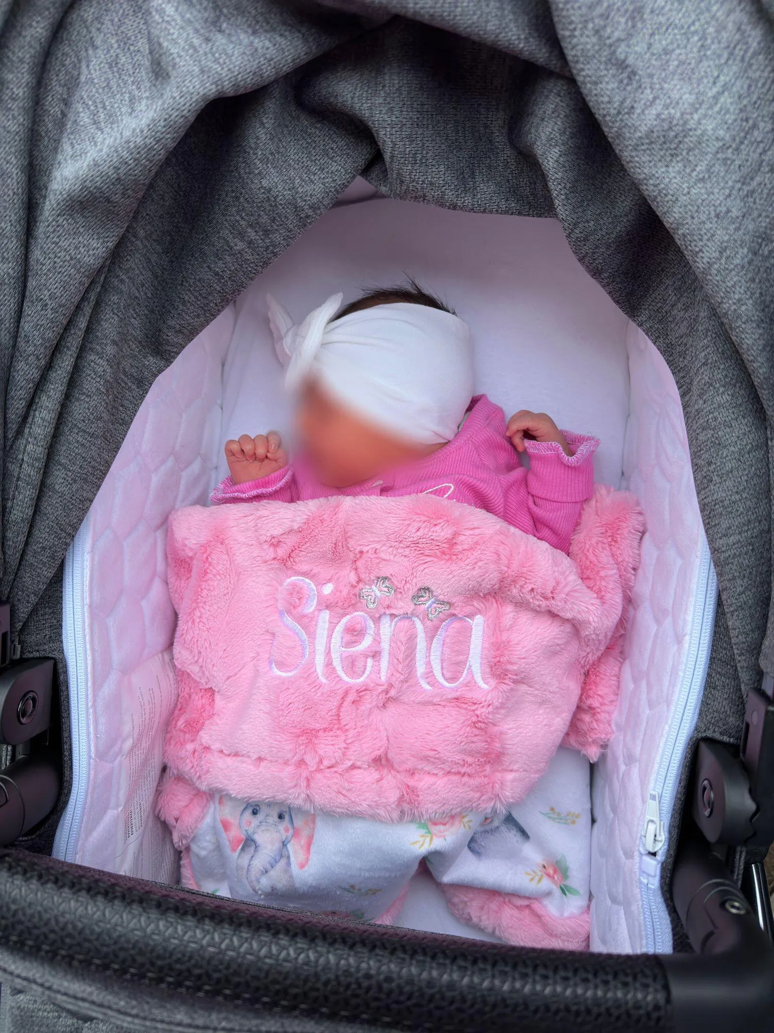 Personalised Newborn Baby Blanket | Personalised Gifts – The Cuddle Company