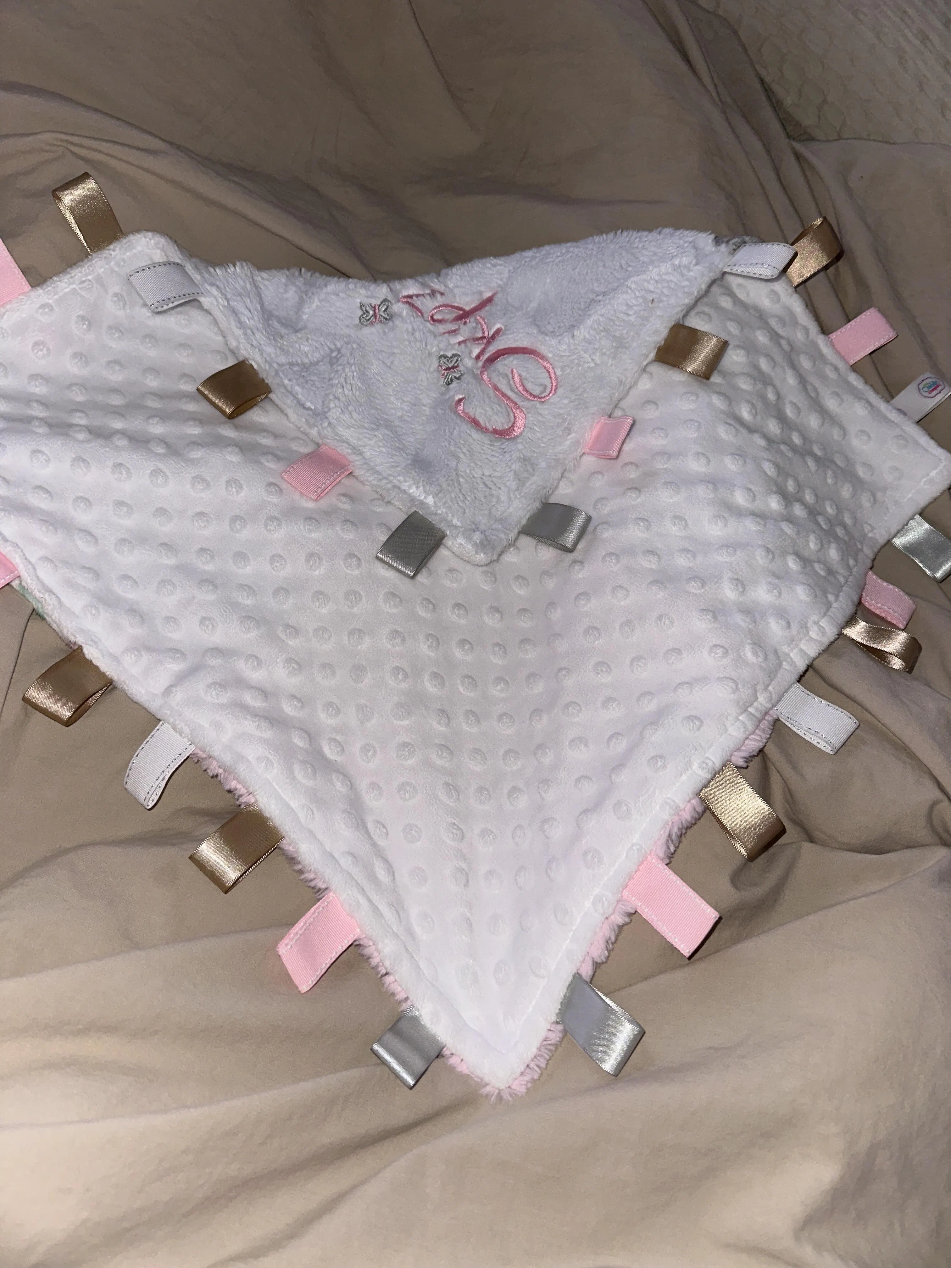 Personalised Patchwork Baby Blanket | Personalised Gifts | Taggy ...