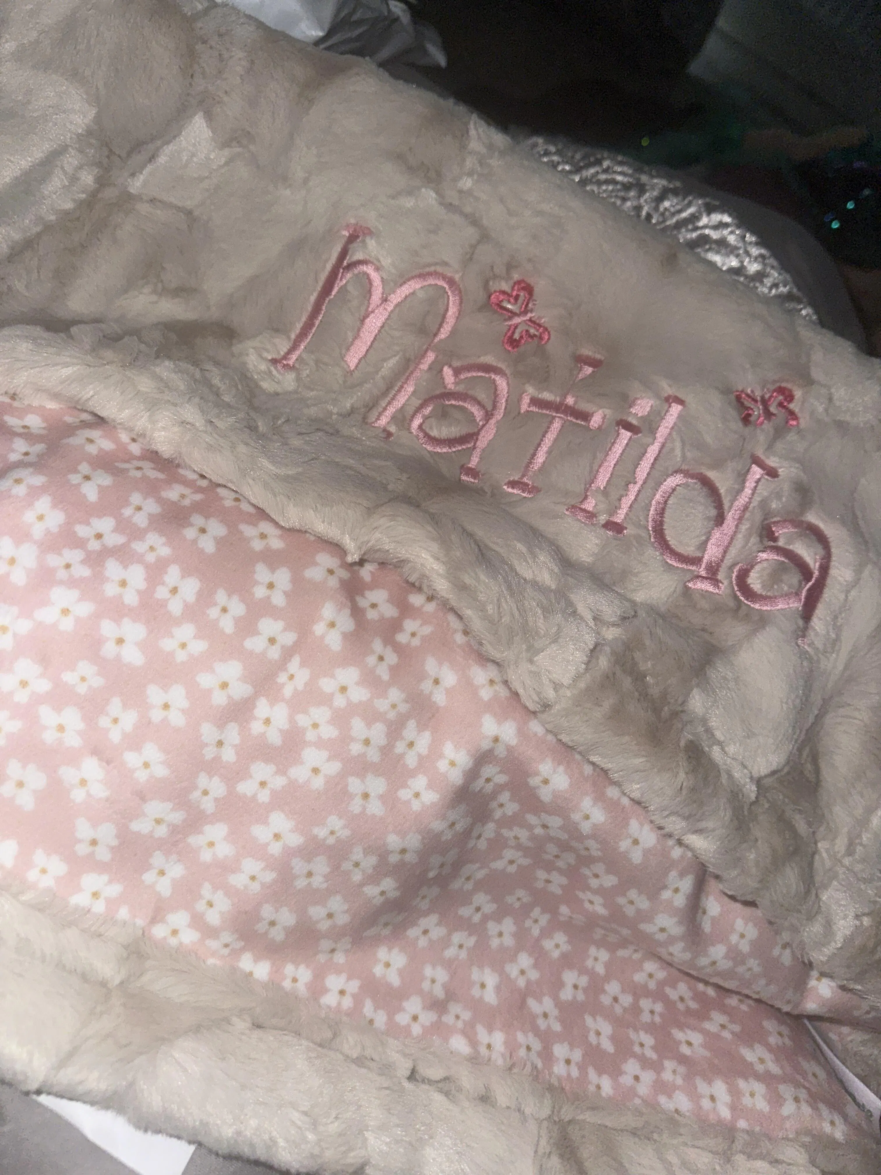 Personalised Newborn Baby Blanket | Personalised Gifts – The Cuddle Company