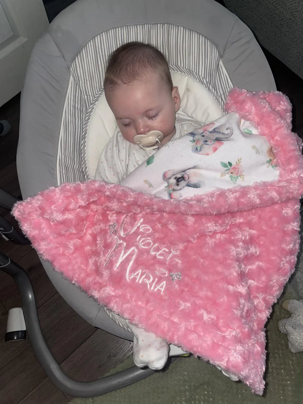 Personalised Newborn Baby Blanket | Personalised Gifts – The Cuddle Company