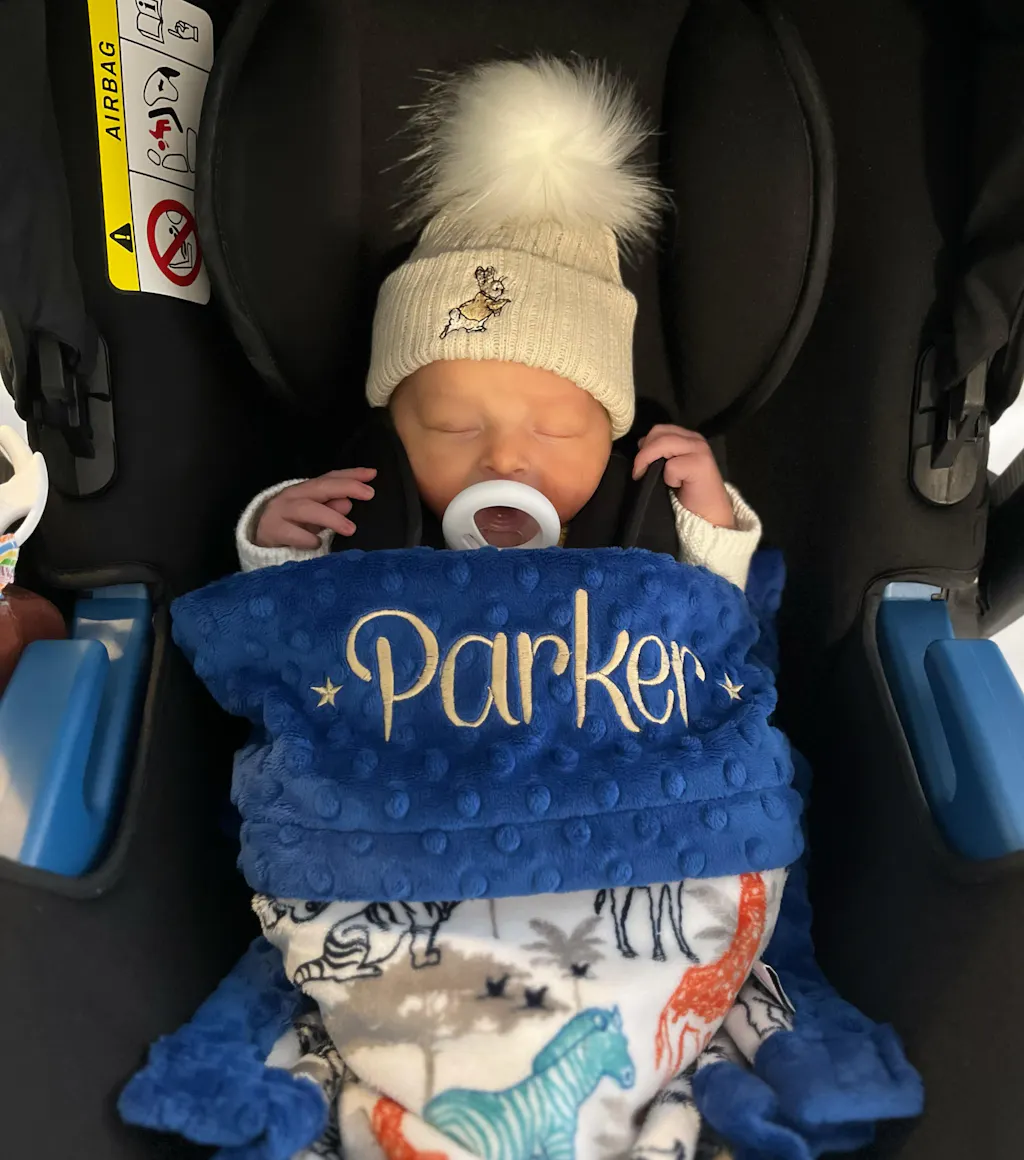 Personalised Newborn Baby Blanket | Personalised Gifts – The Cuddle Company