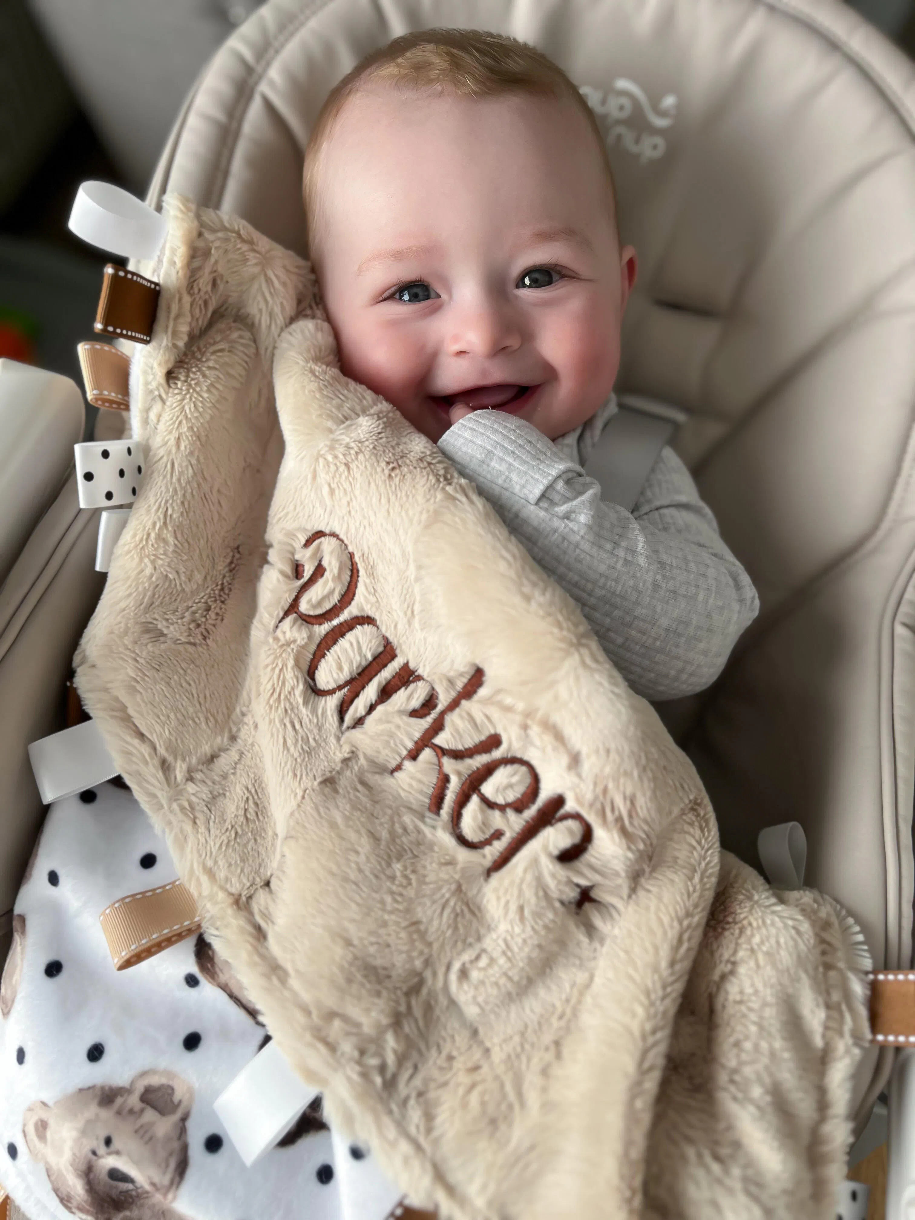 Personalised Newborn Baby Blanket | Personalised Gifts – The Cuddle Company