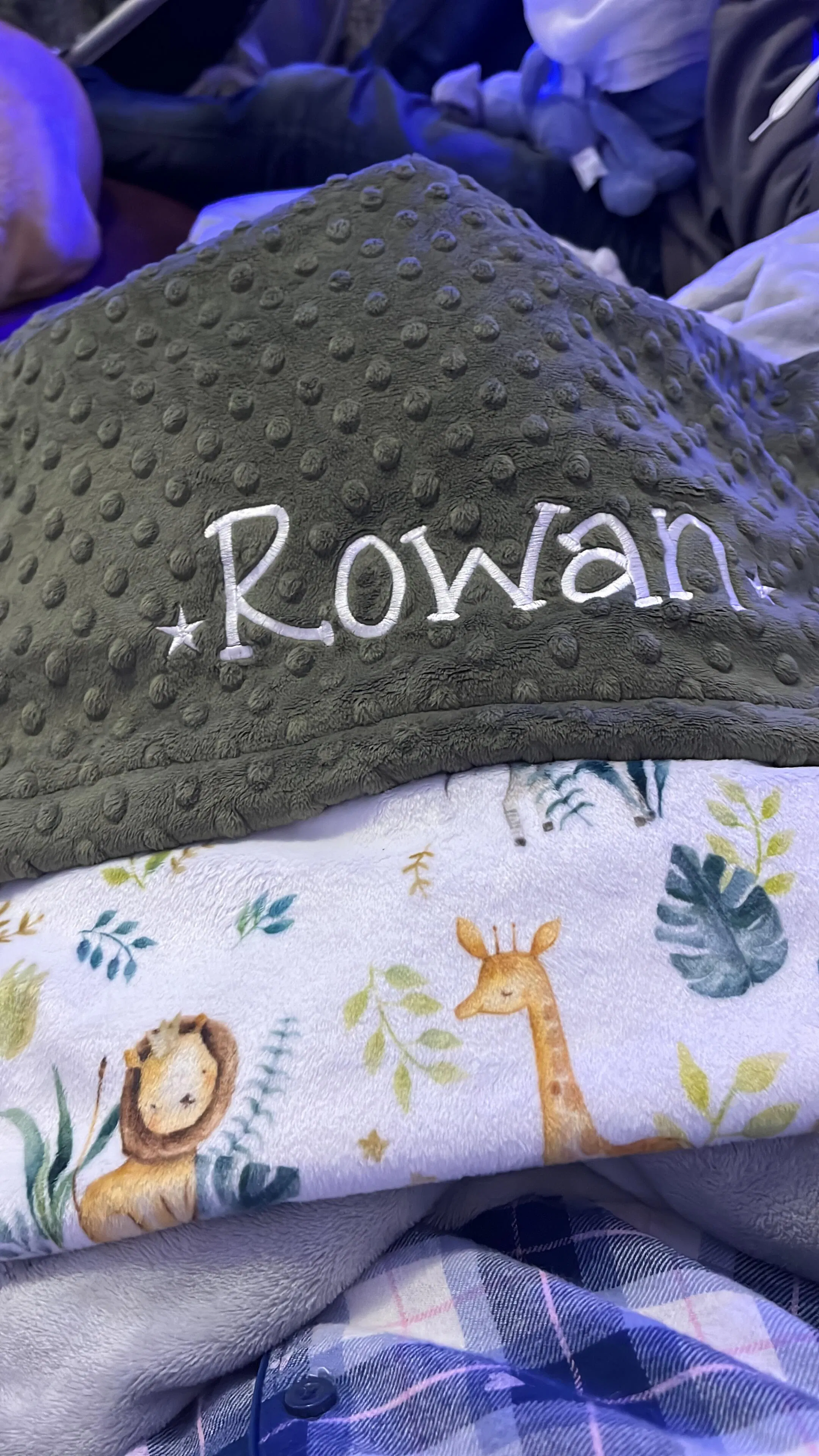 Personalised Newborn Baby Blanket | Personalised Gifts – The Cuddle Company