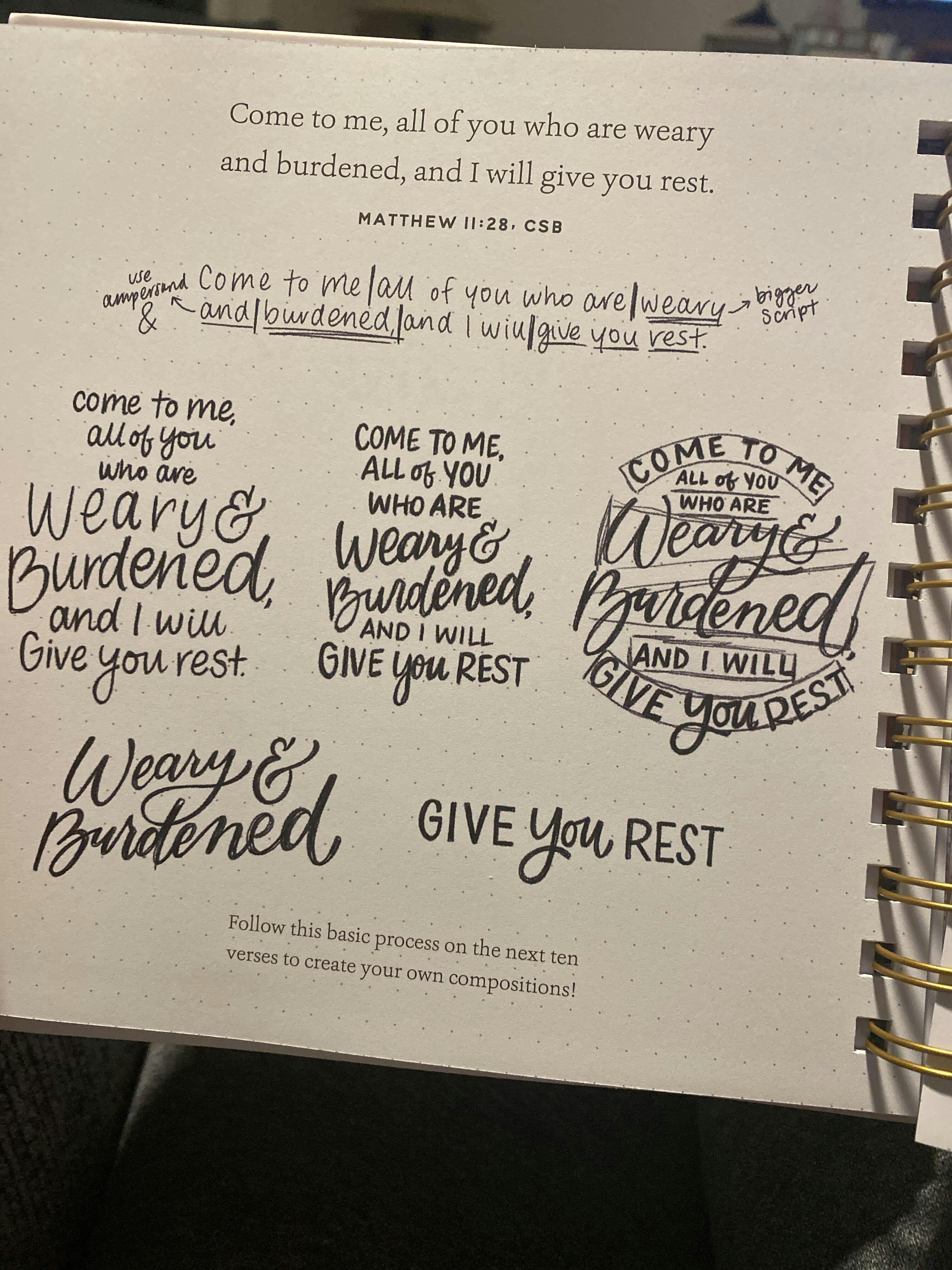 Daily Grace Scripture Lettering Workbook | The Daily Grace Co.