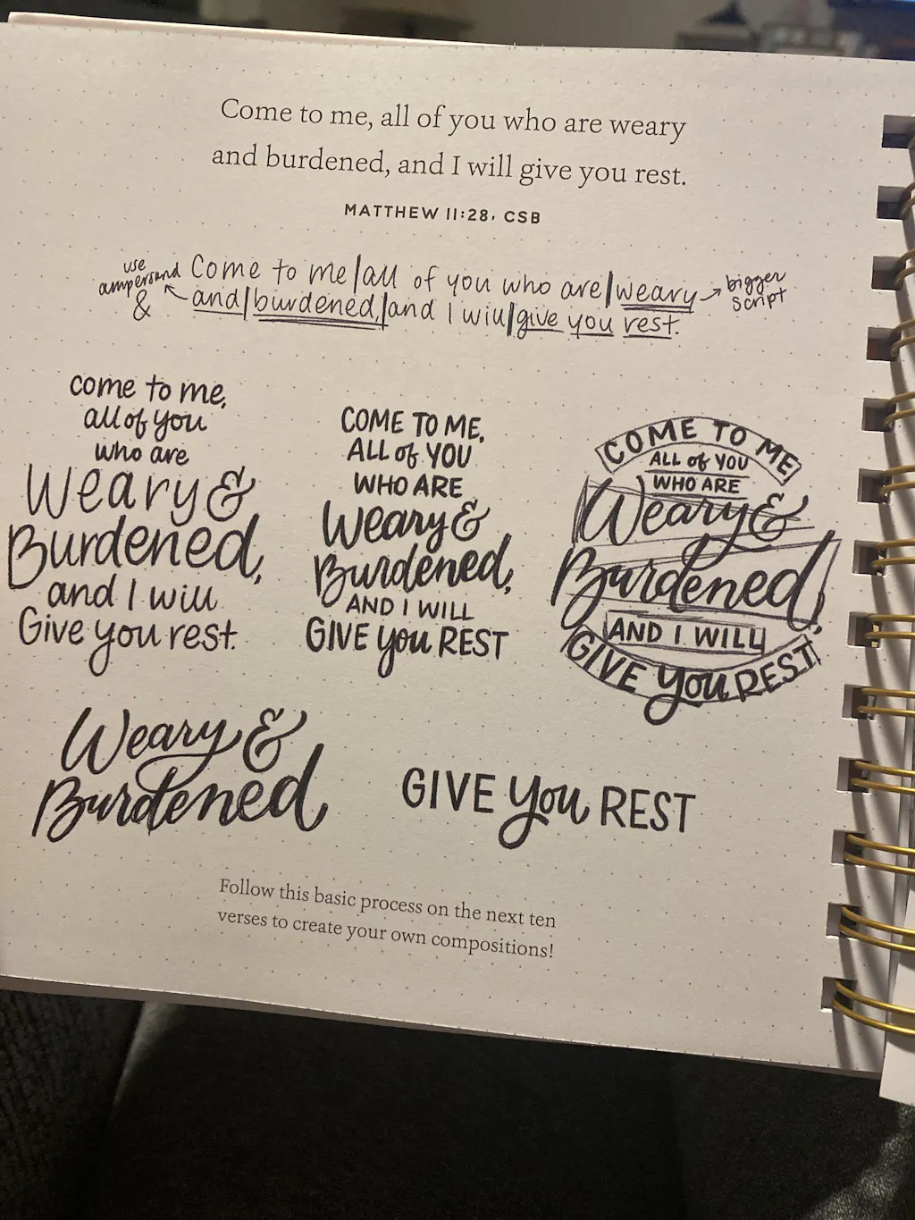 Daily Grace Scripture Lettering Workbook | The Daily Grace Co.