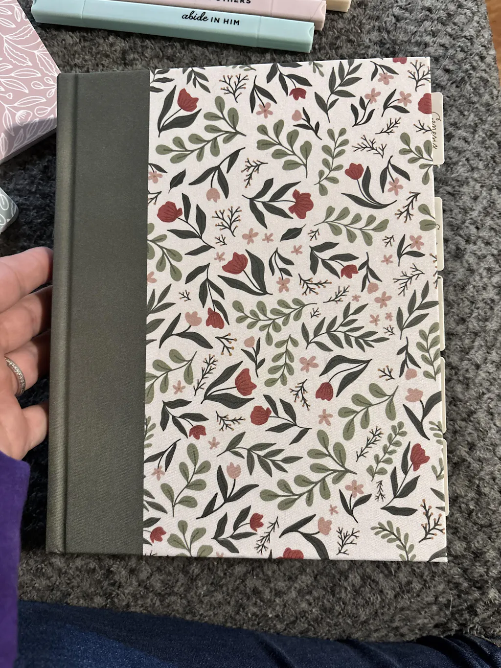 ESV Journaling Bible® - Rust Floral | TDGC – The Daily Grace Co.