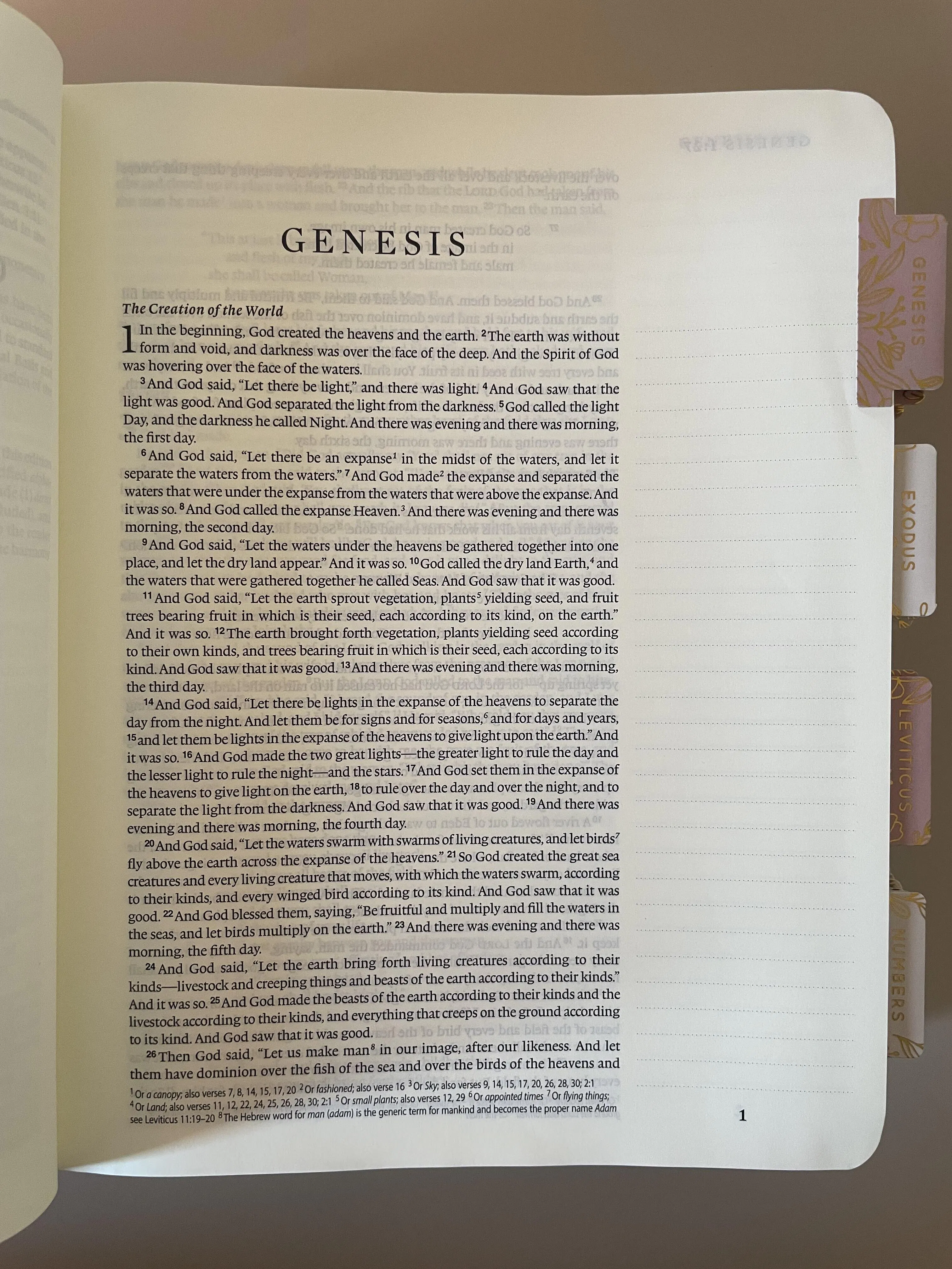 ESV Journaling Bible - Lilac Wildflowers | TDGC – The Daily Grace Co.