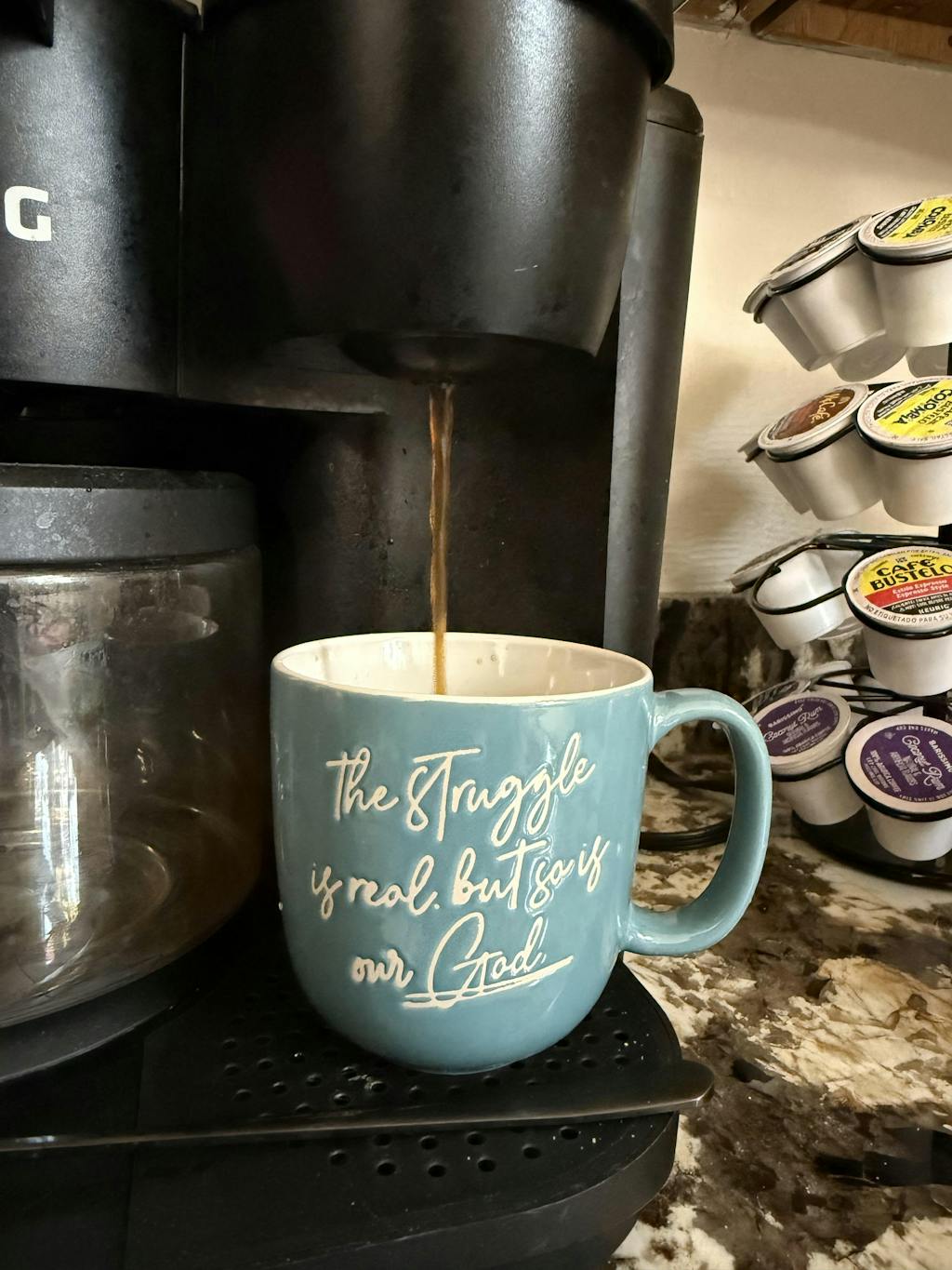 Our God is Real Mug | TDGC – The Daily Grace Co.