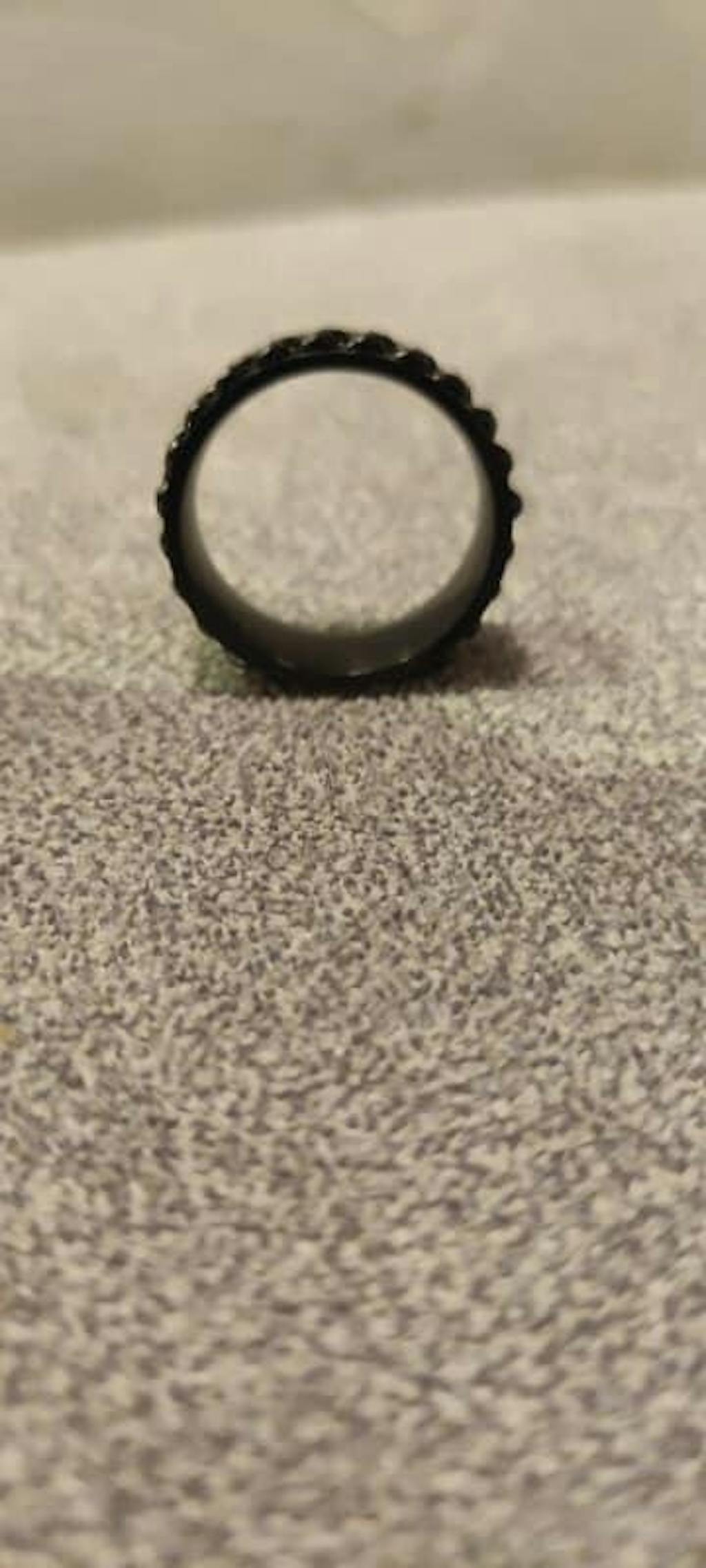 Buy Rotateable Spinner Black Ring | Rings For Men Women Online Pakistan ...