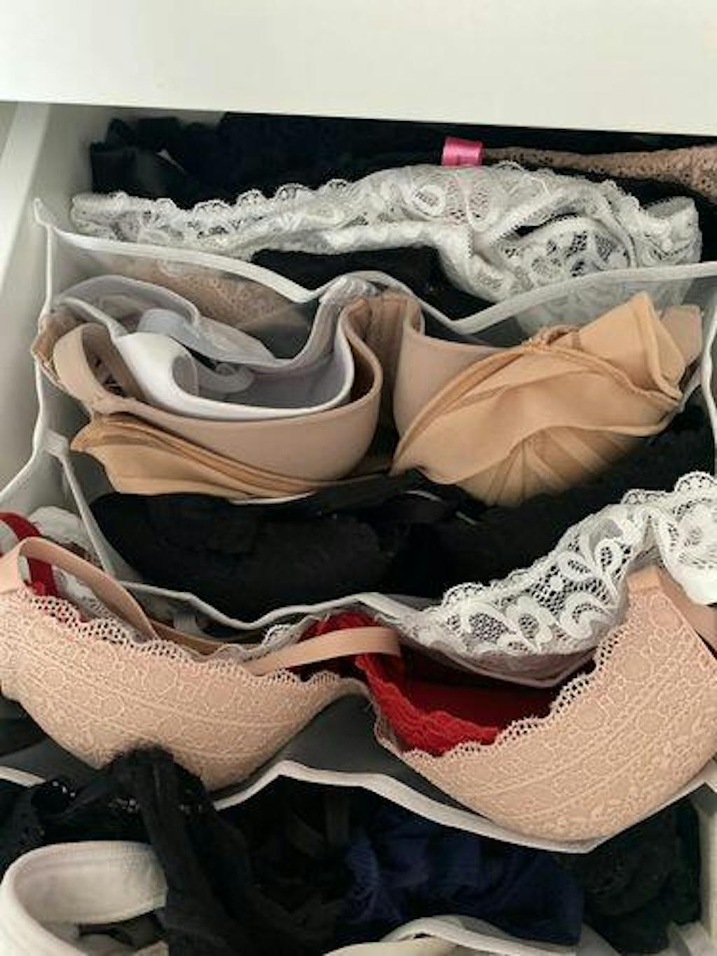 3 Piece Bedroom Storage Organiser (bras, underwear and more) - The ...