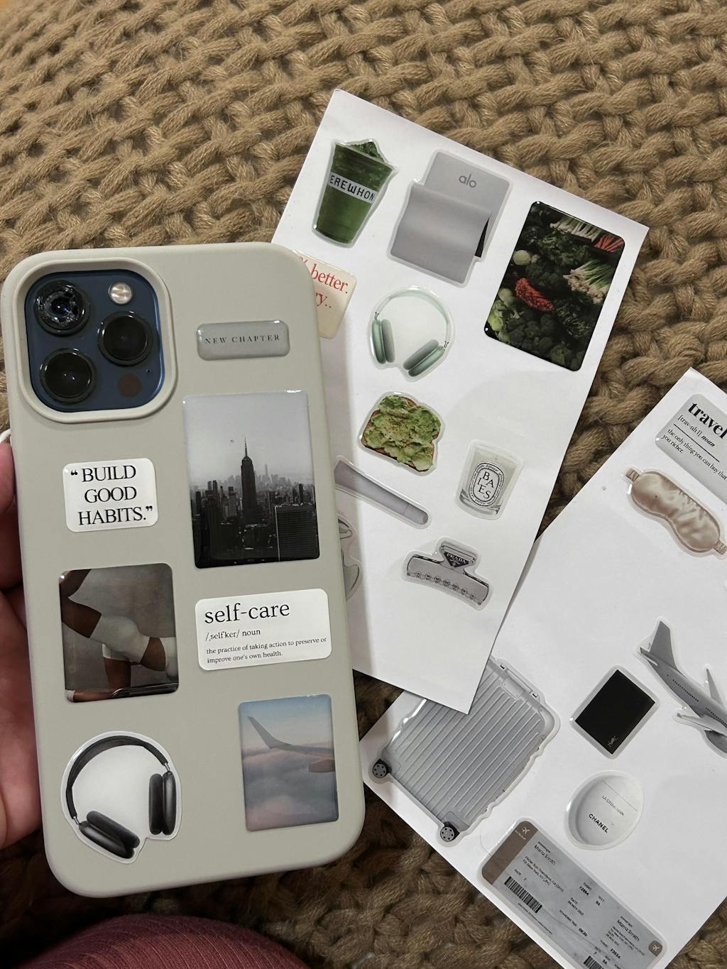 The Travel 3D Epoxy Sticker Set - The Dream Académie