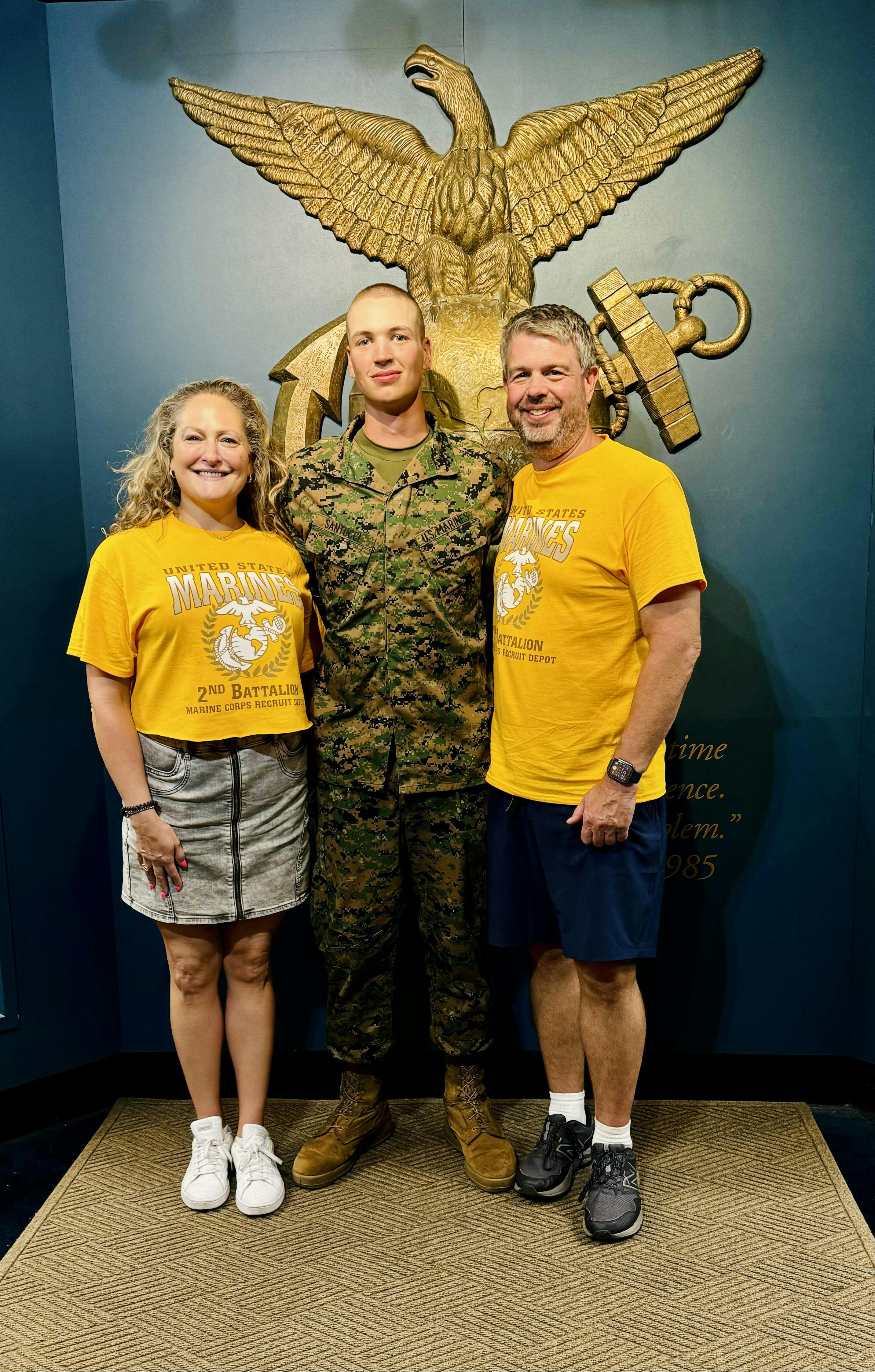 T-Shirt: 2nd Recruit Battalion (Yellow or Gold) – The EGA Shop by ...