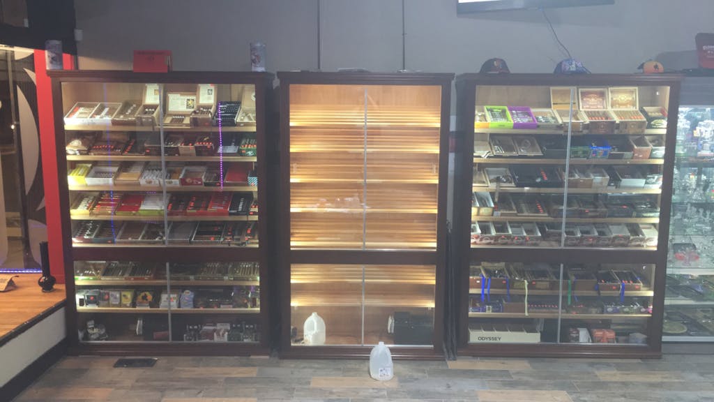 Model 4 Commercial Cigar Humidor Cabinet - Your Elegant Bar