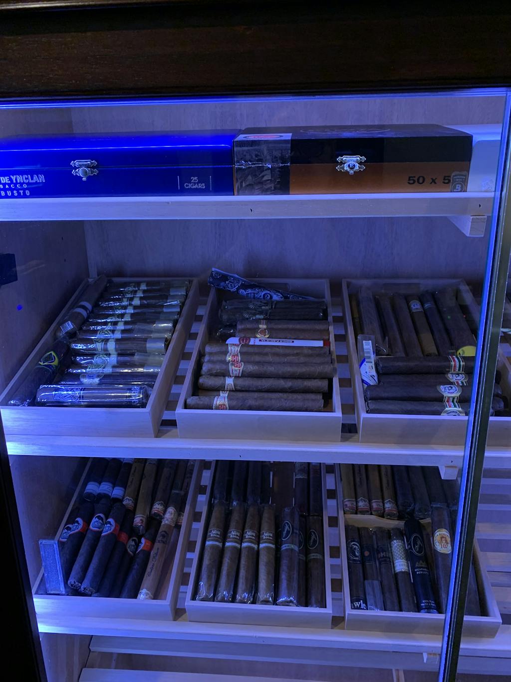 Model 3 Commercial Cigar Humidor Display Cabinet - Your Elegant Bar