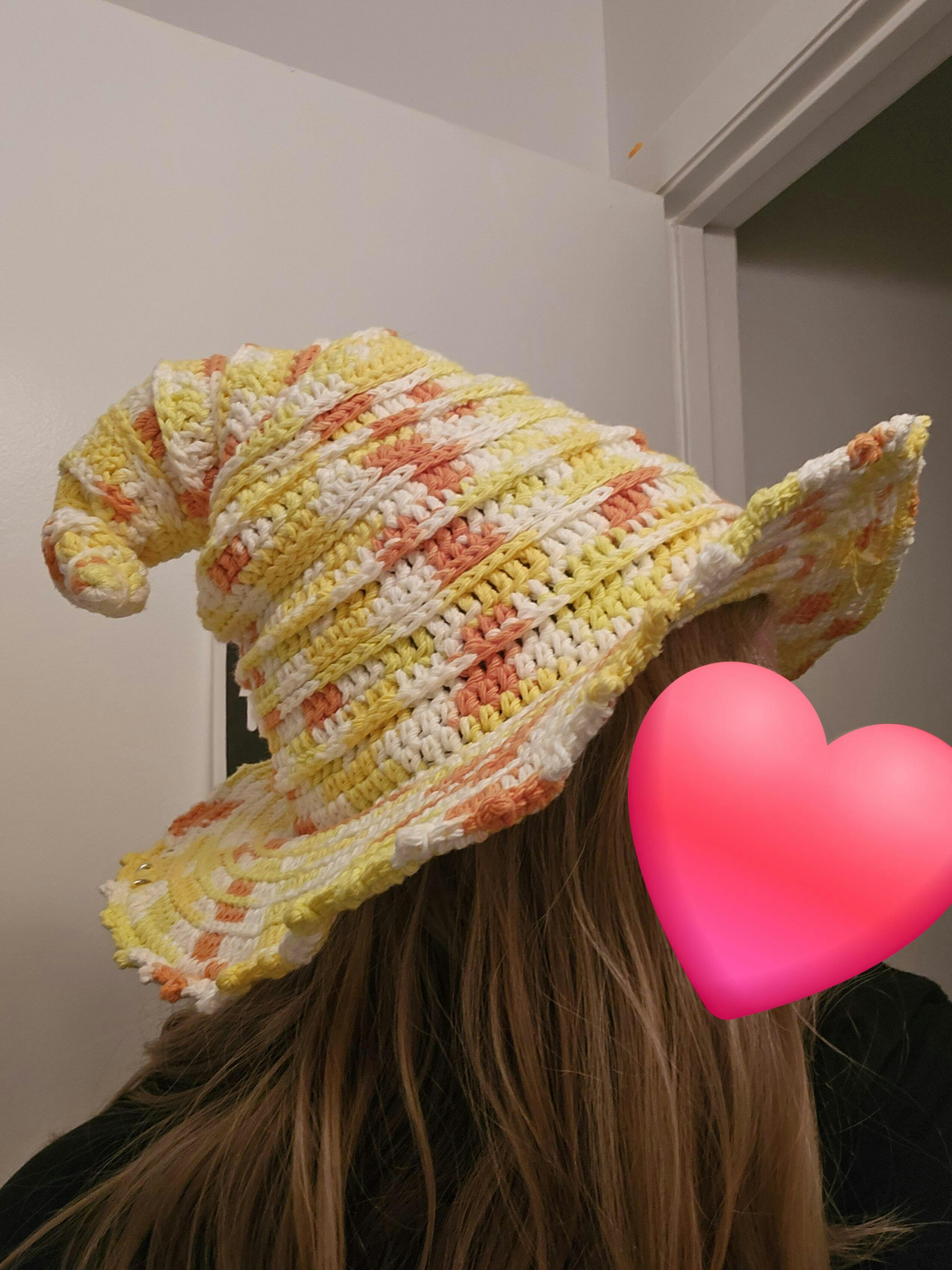 Twisteria Witch Hat Crochet Pattern – The Entangled Fae