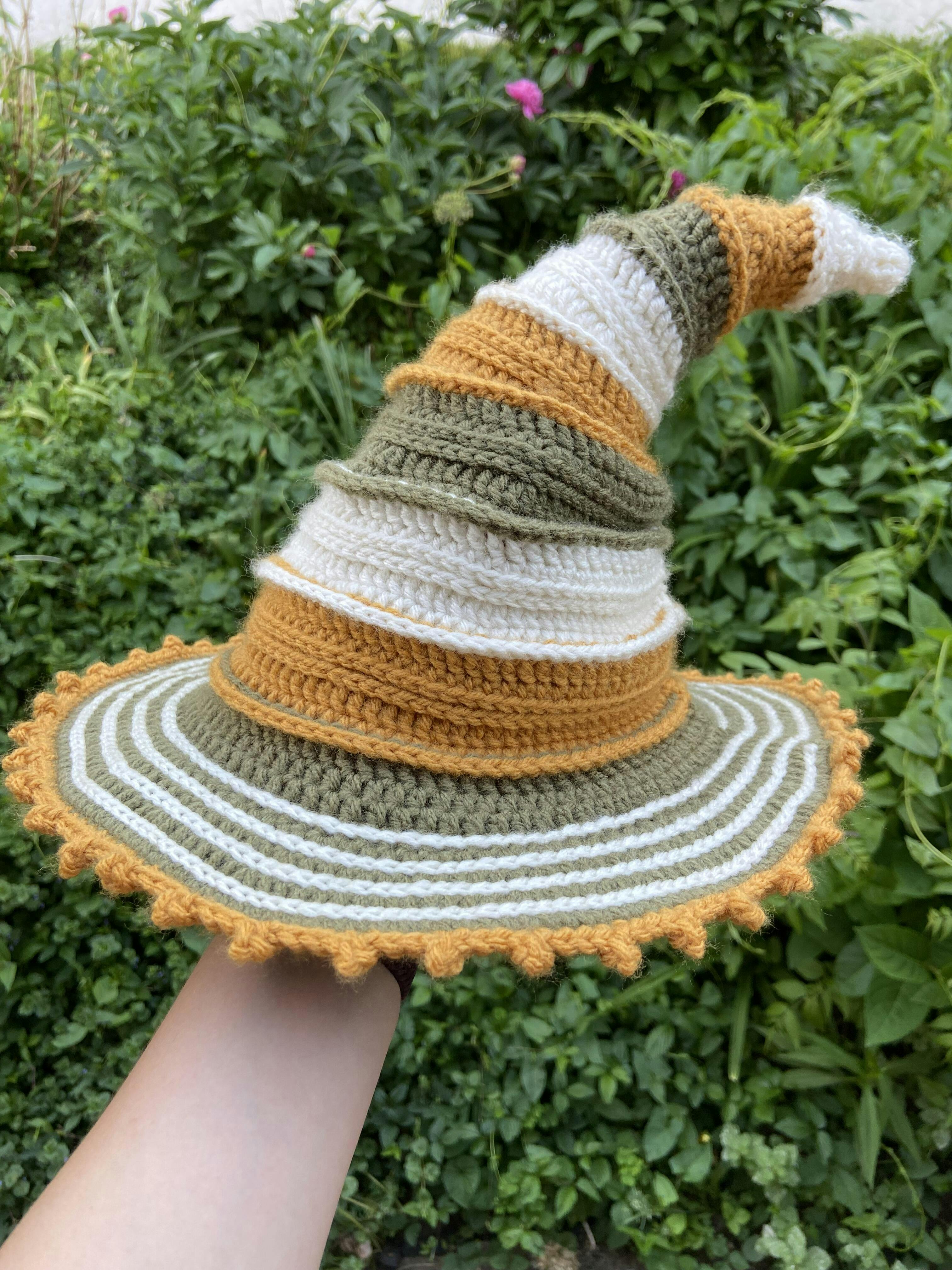 Twisteria Witch Hat Crochet Pattern – The Entangled Fae