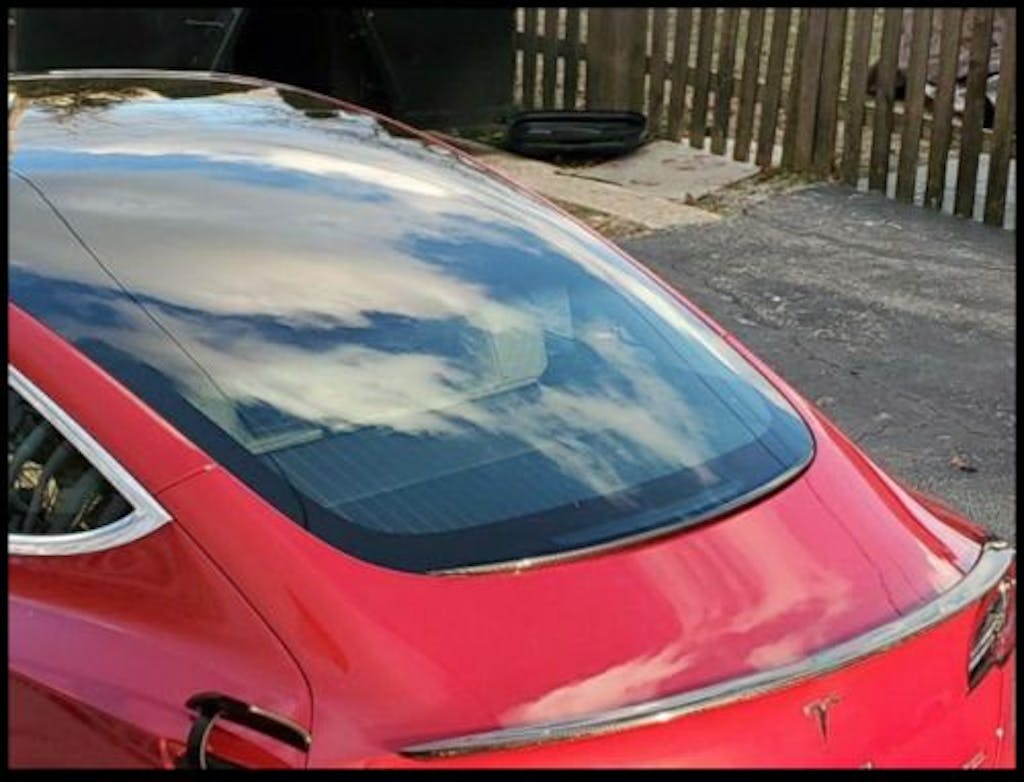Tesla Model Rear Window Wing Lip Carbon Fiber Spoiler – The EV Shop