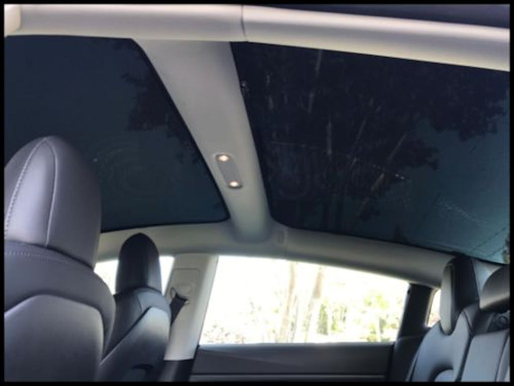 2017-2020 Tesla Model 3 Glass Roof and Rear Roof Window Sunshades – The ...