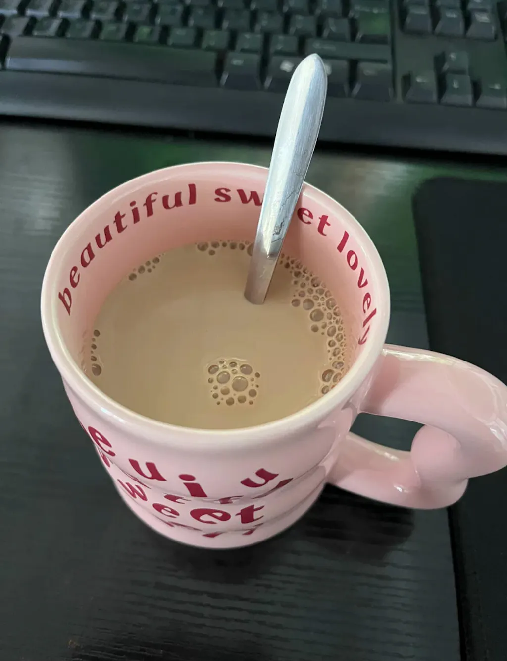 Aesthetic Ceramic Mug - Cute Coffee and Milk Cup for Kitchen – The Feelz