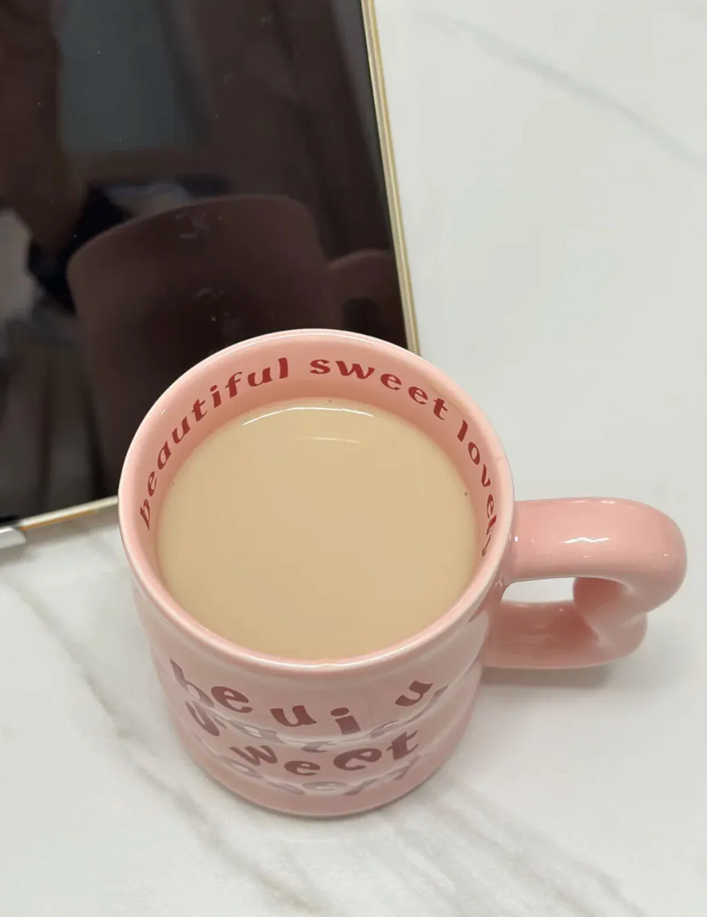 Aesthetic Ceramic Mug - Cute Coffee and Milk Cup for Kitchen – The Feelz