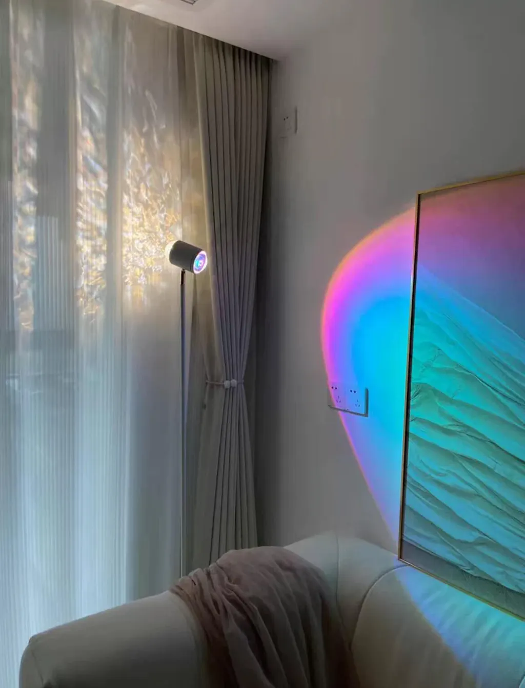 Sunset Light Projection Lamp – Aesthetic Room Decor – The Feelz