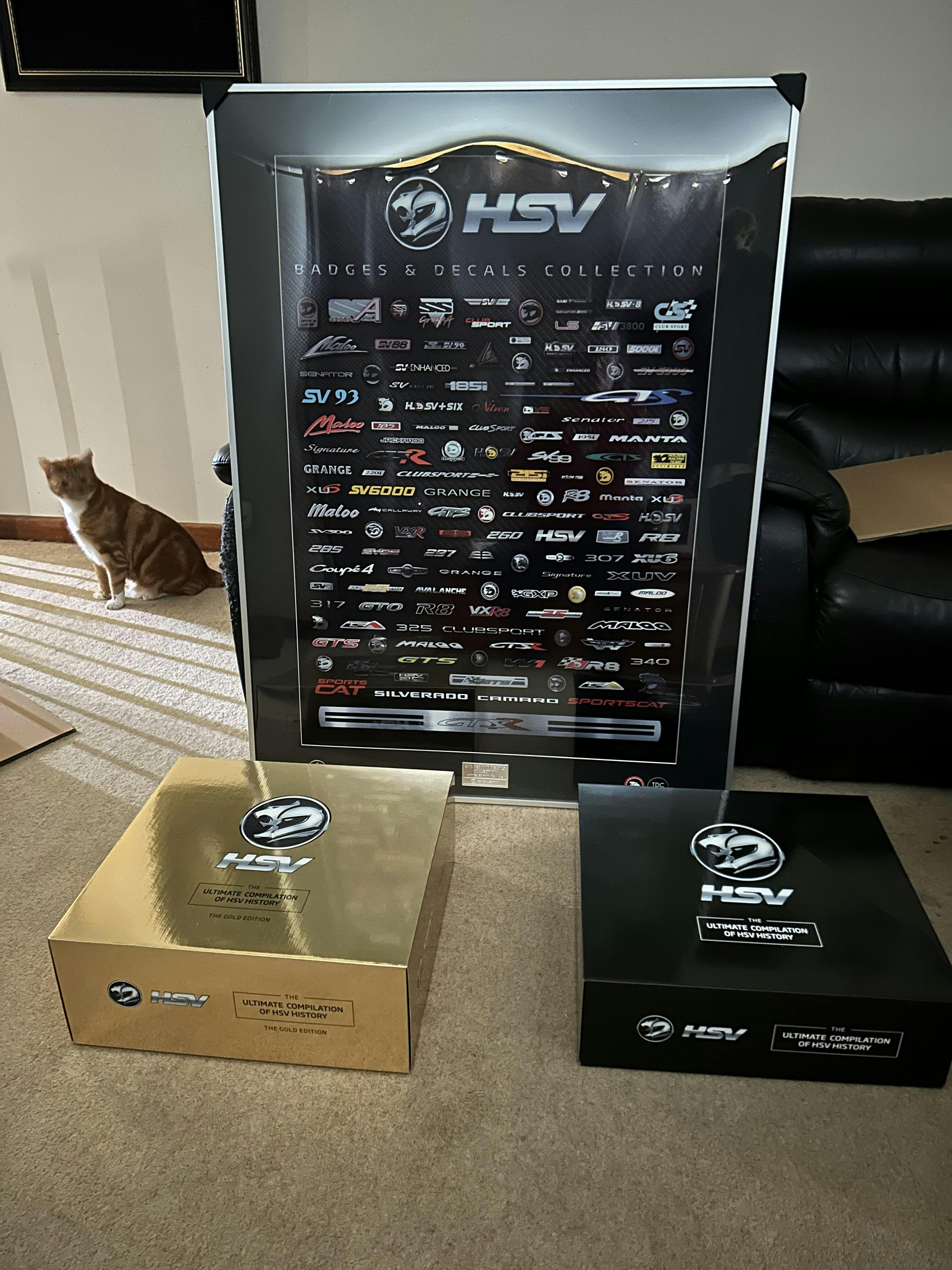 Framed Limited Edition HSV Badge Poster – The Final Chapter