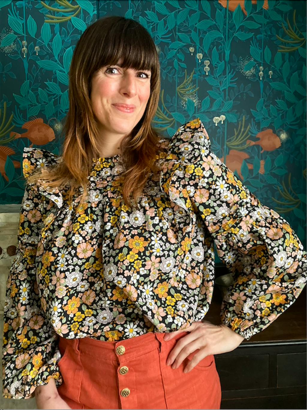 Tilly and the Buttons Marnie Blouse & Dress – The Fold Line