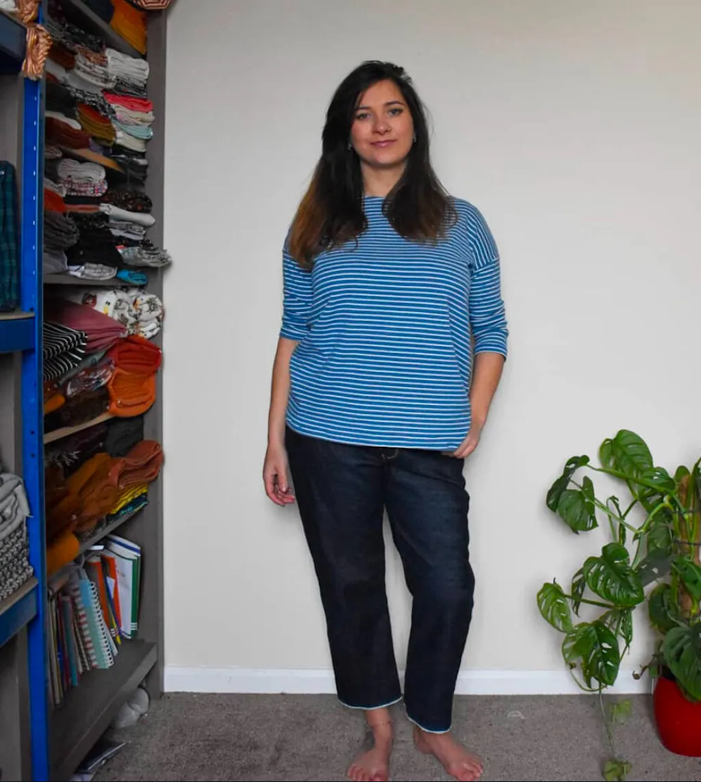 Tessuti Fabrics Mandy Boat Tee – The Fold Line