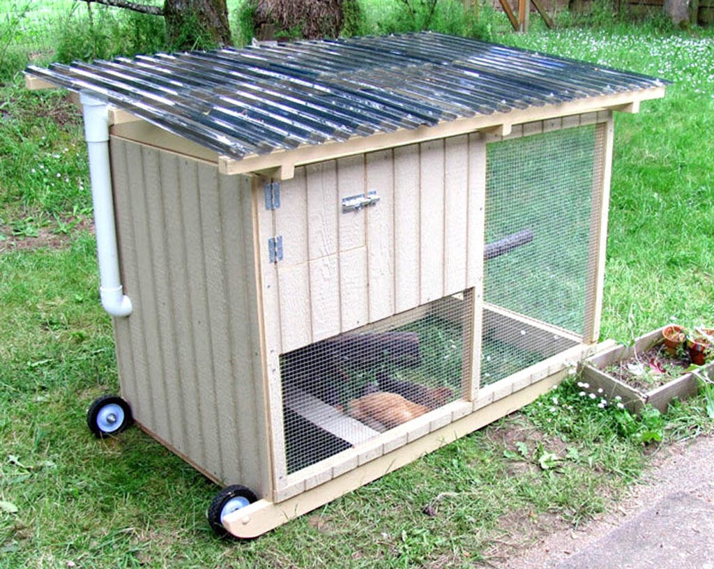 The Garden Ark Mobile Chicken Coop Plans | The Garden Coop
