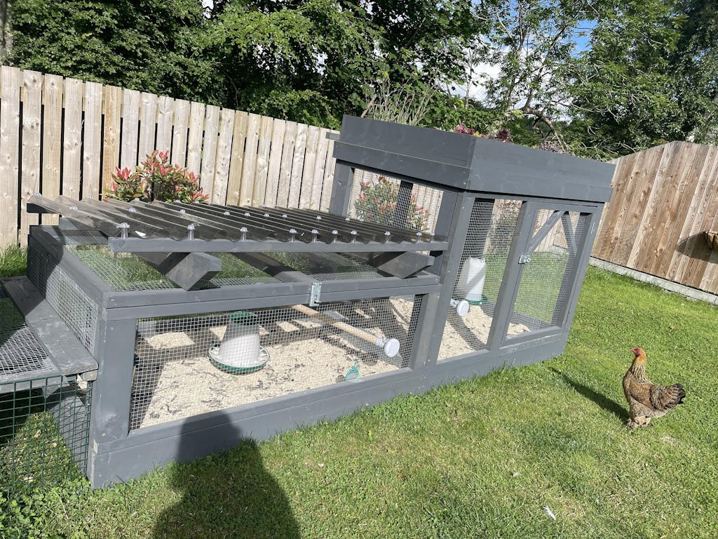 The Garden Run Enclosed Chicken Run Plans, Complete Series | The Garden ...