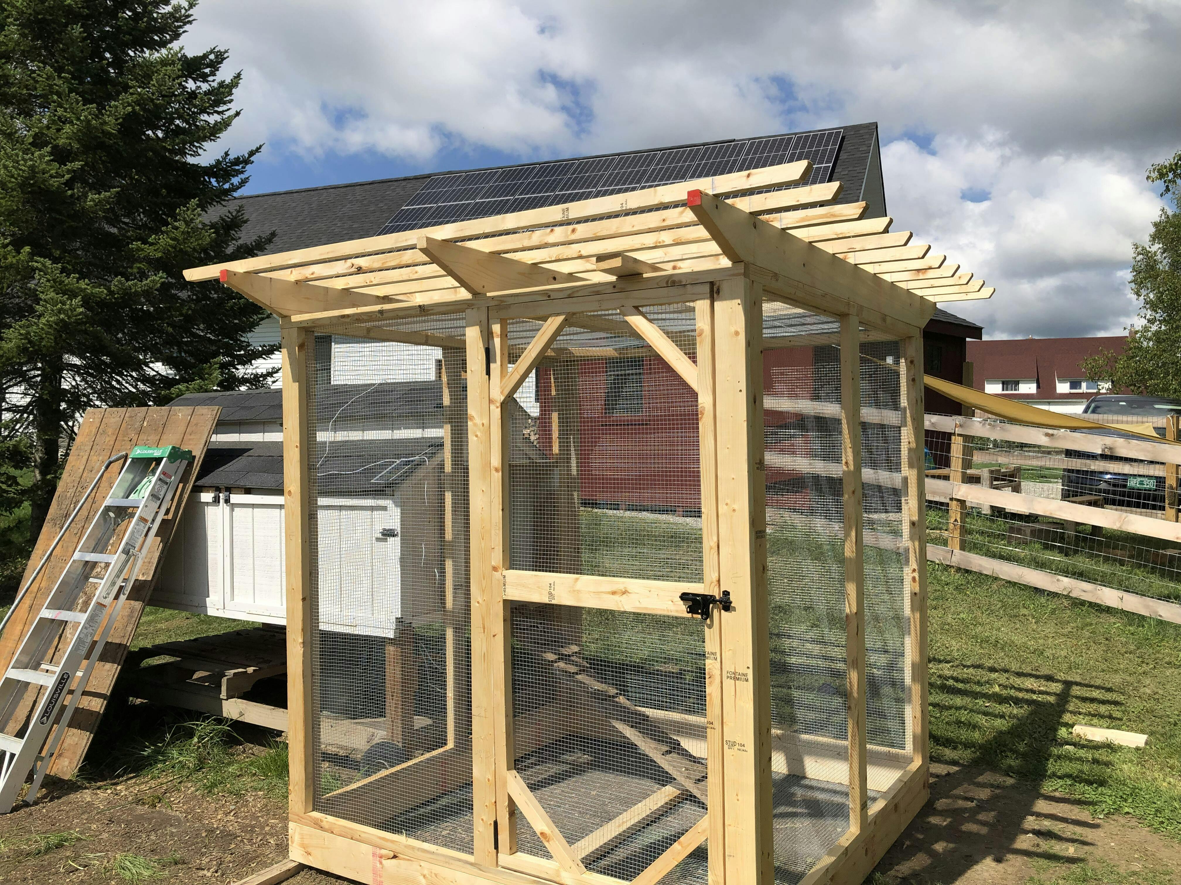 The Garden Run Enclosed Chicken Run Plans, Complete Series | The Garden ...