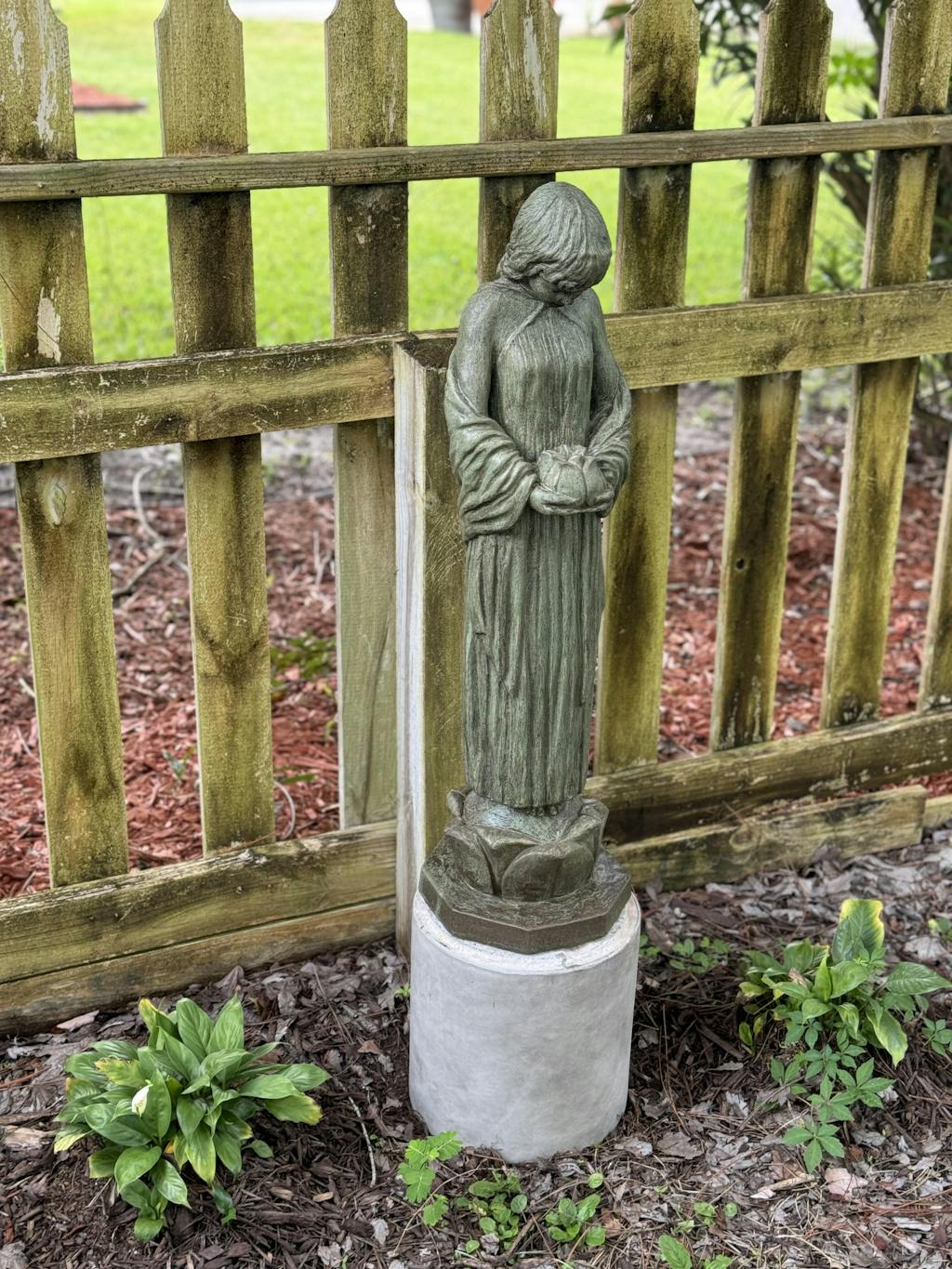 Campania International Wood Nymph Statue - The Garden Gates – The ...